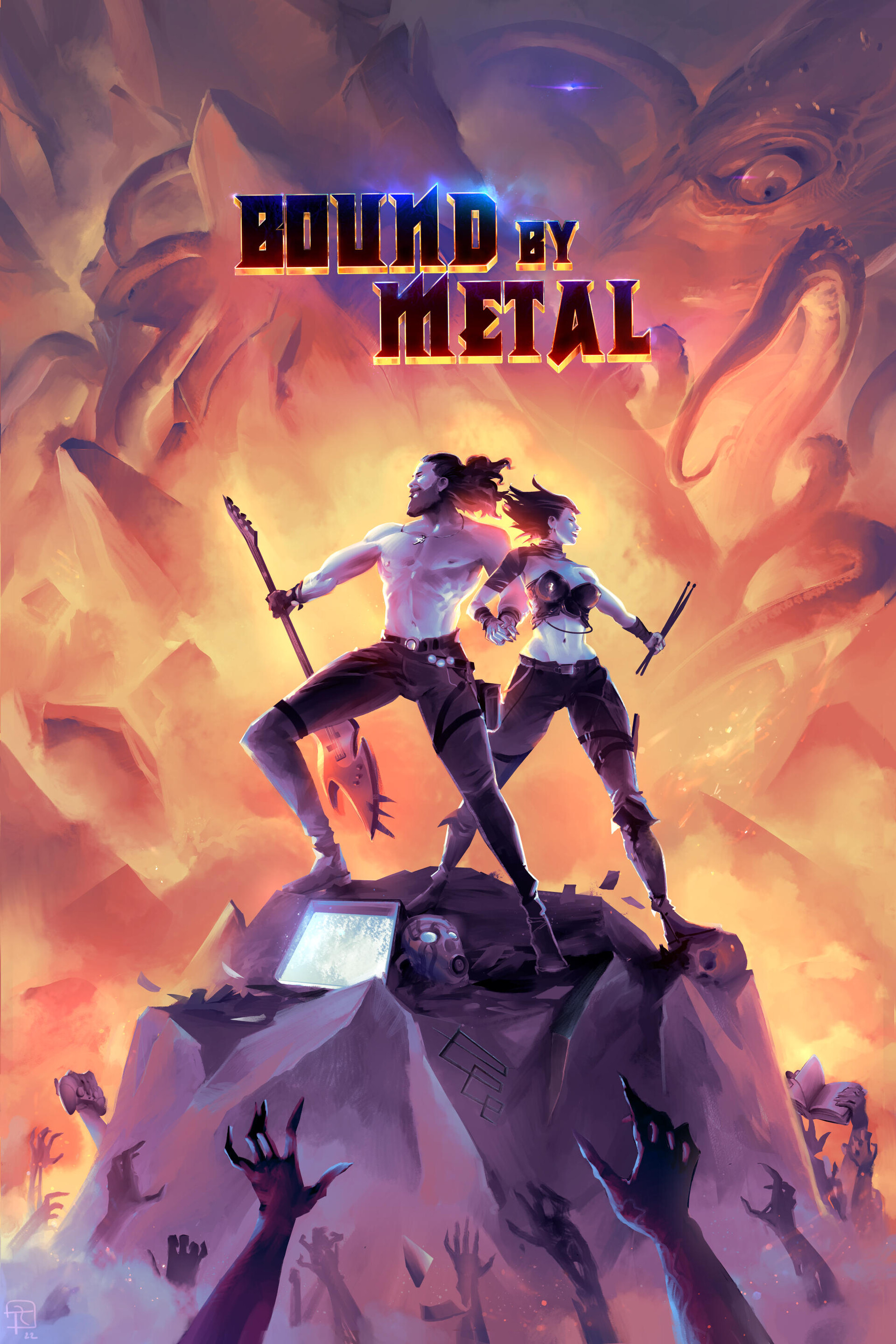 ArtStation - Bound By Metal