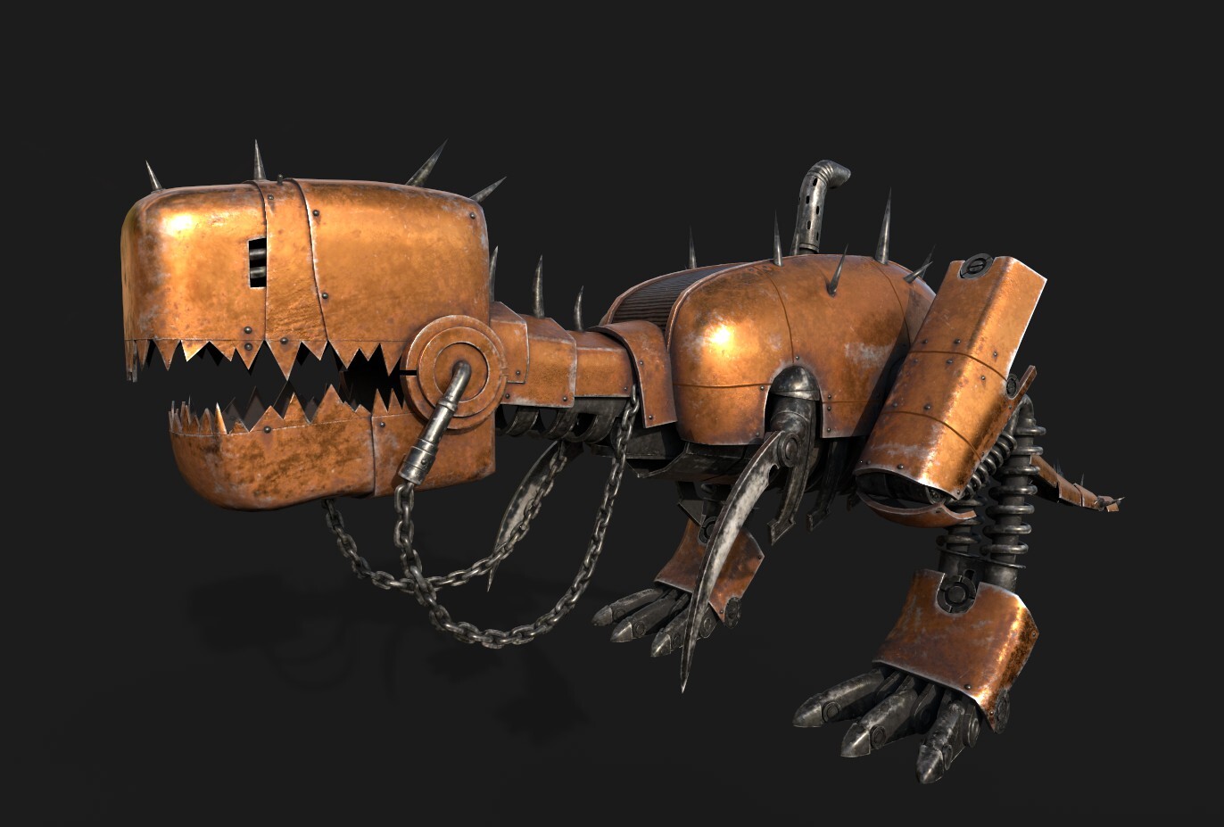 ArtStation - Mech T-Rex