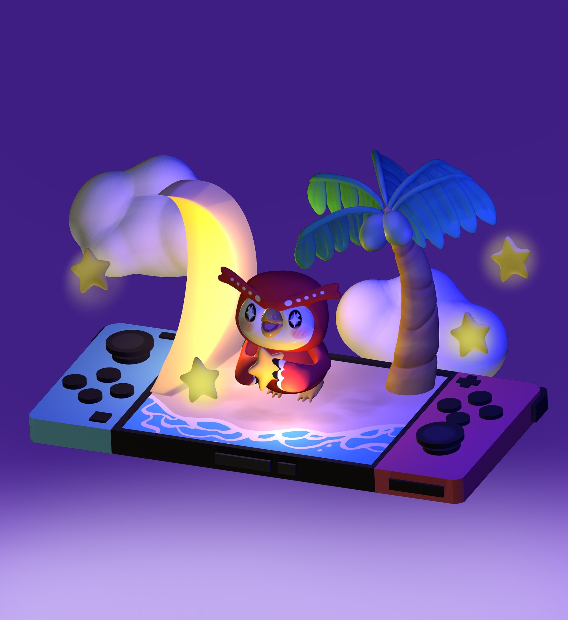 ArtStation - Animal crossing nintendo switch
