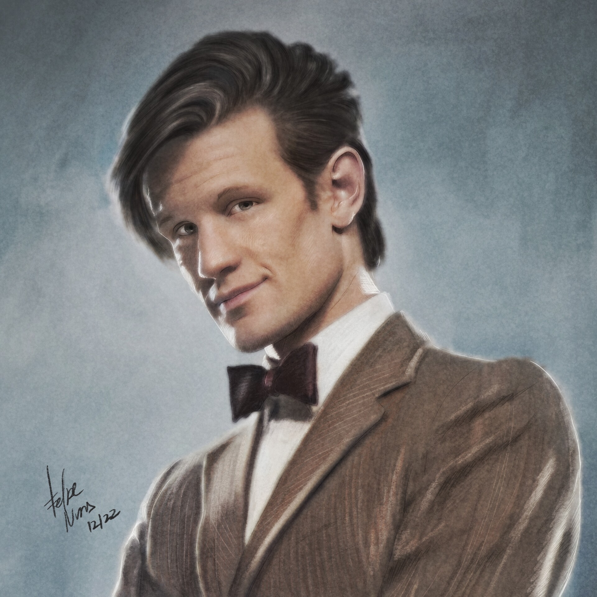 ArtStation - Doctor Who - Matt Smith (11th Doctor)