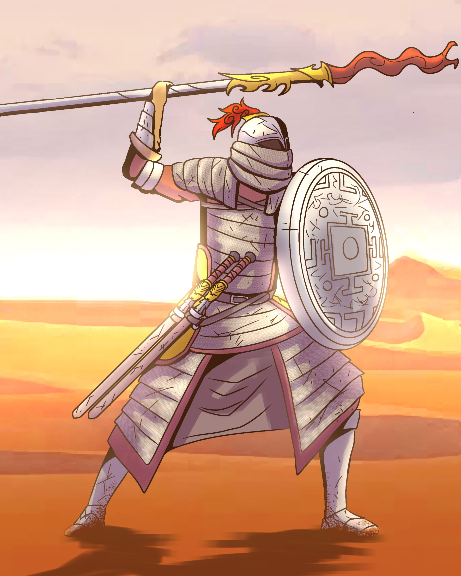 ArtStation - Animated Cavalier Armor