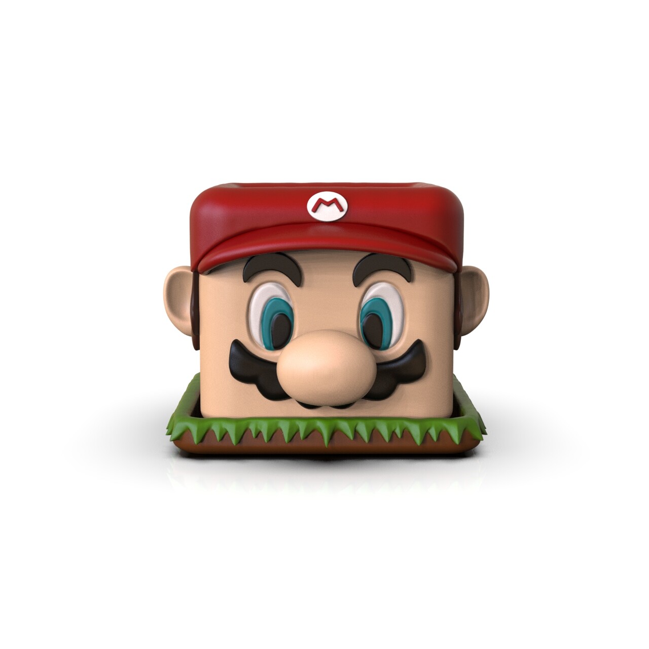 ArtStation - Mario Bros Pot Maceta