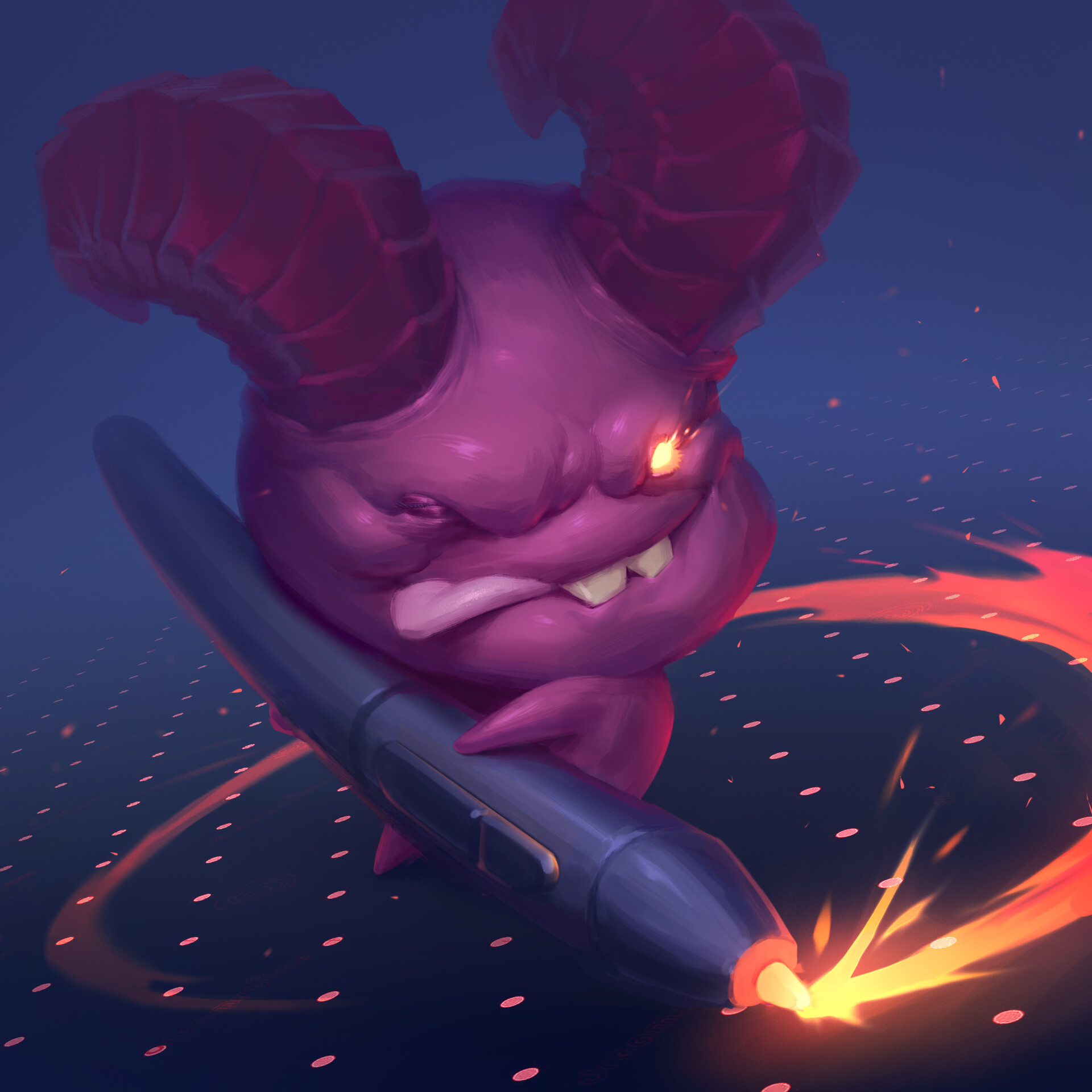ArtStation - Мой маскот 😈