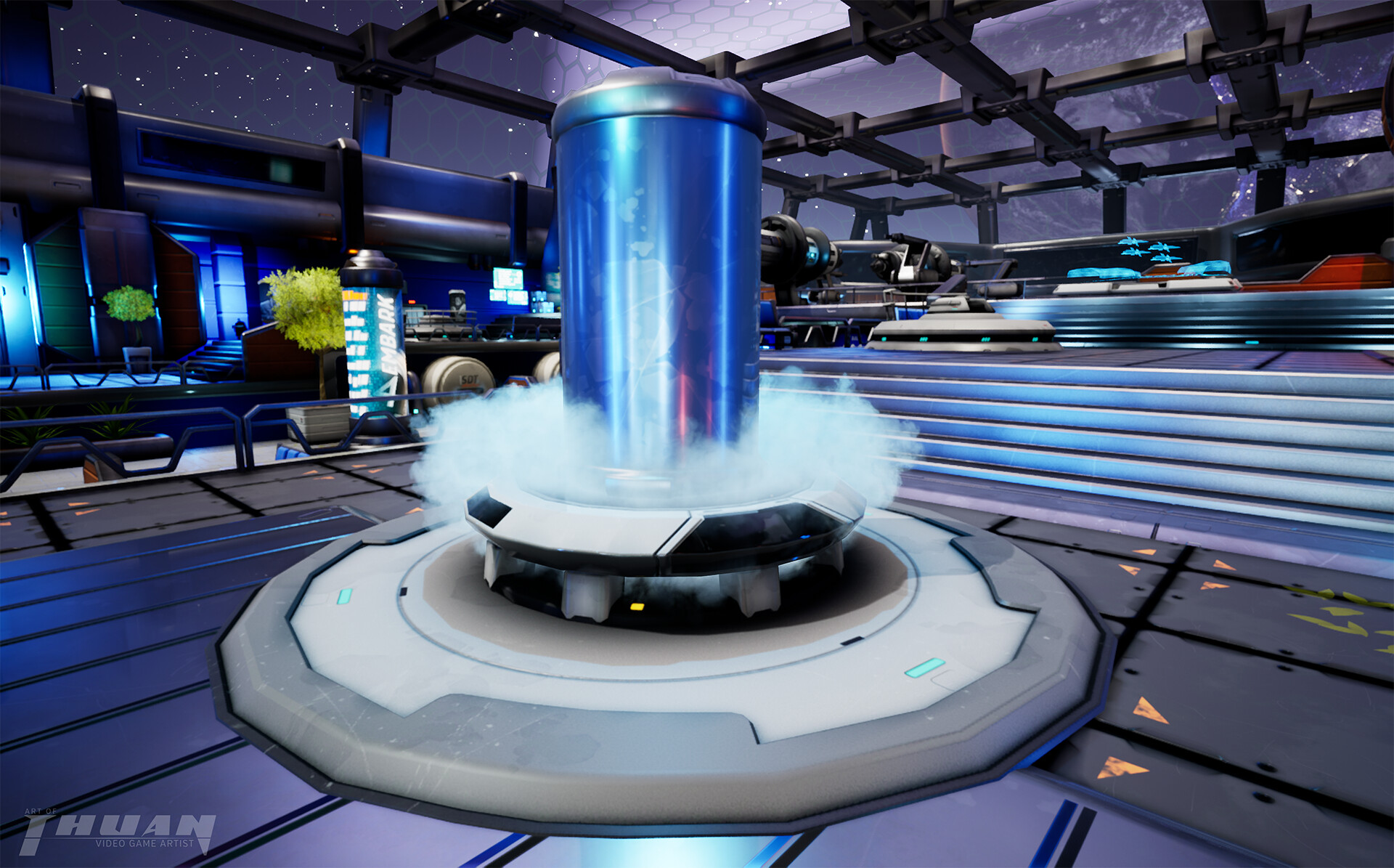 Thuan Ho - Lunar Base 21: Overwatch Fan Map Unreal Engine 5