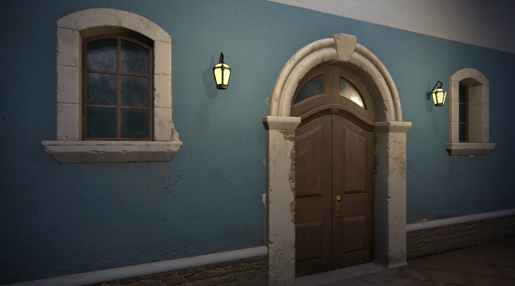 ArtStation - Door section