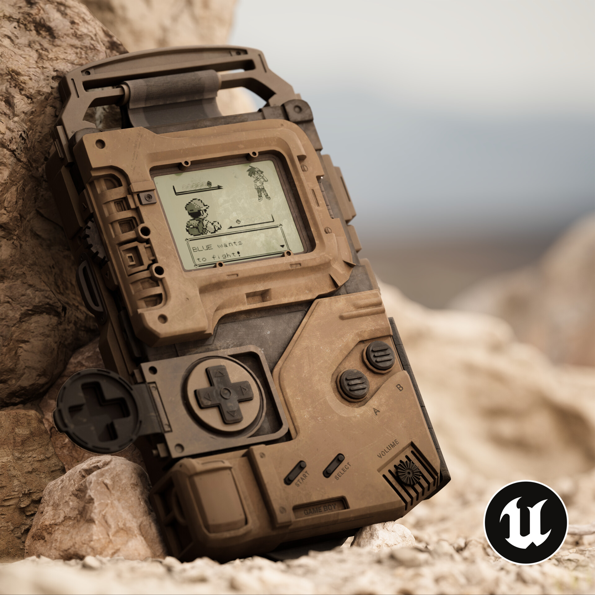 ArtStation - TACTICAL GAM EBOY