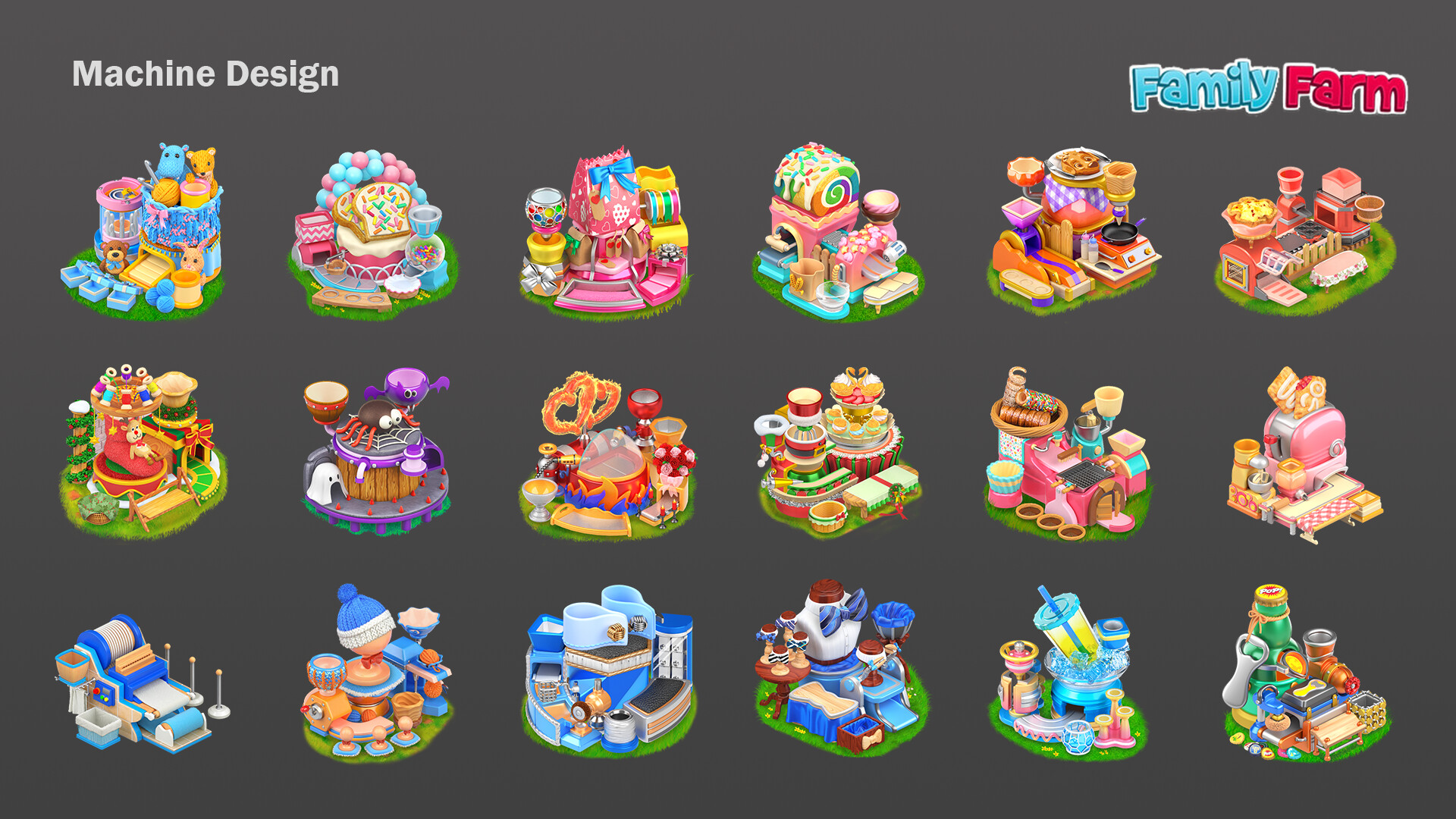 ArtStation - Family Farm - Machines