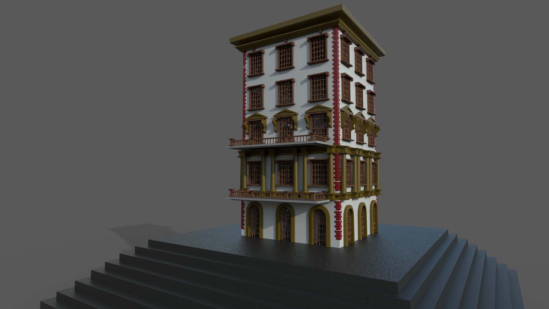 ArtStation - BUILDING 3D MODEL IN MAYA