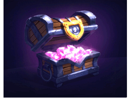 ArtStation - 2d animation shiny chest