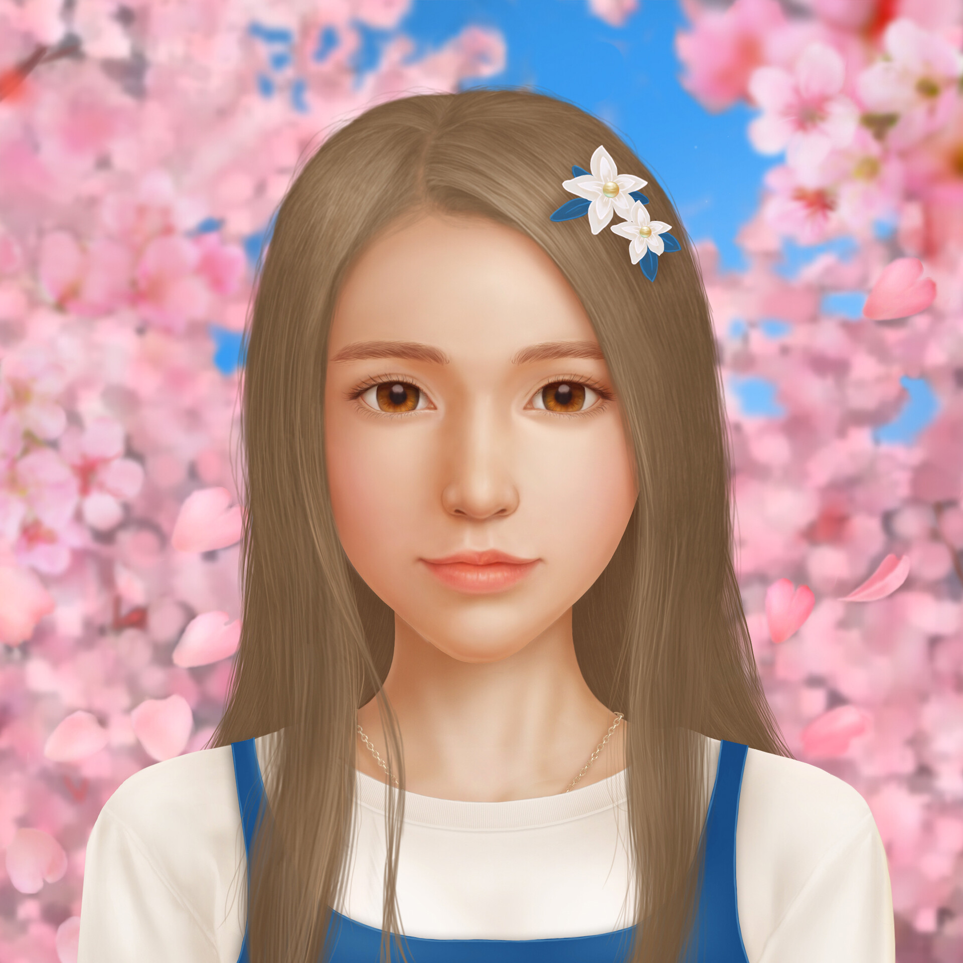 ArtStation - Spring Walk