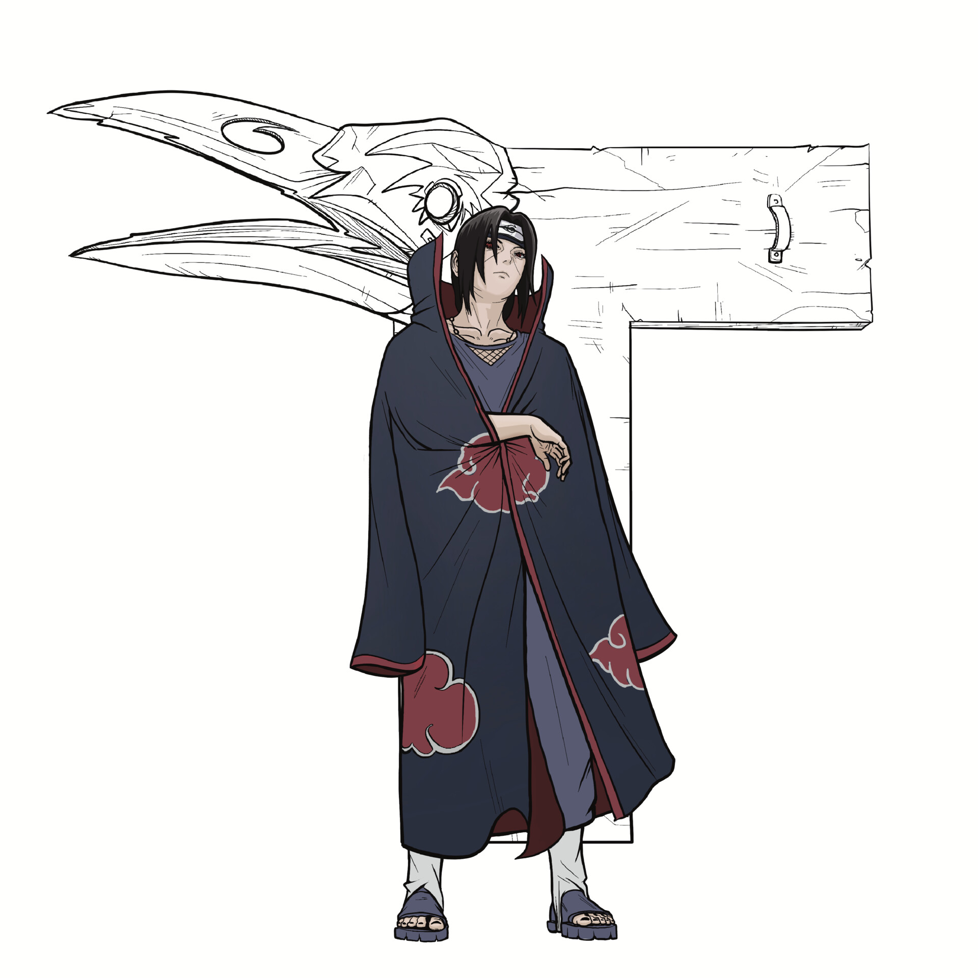 Itachi Uchiha Full Body