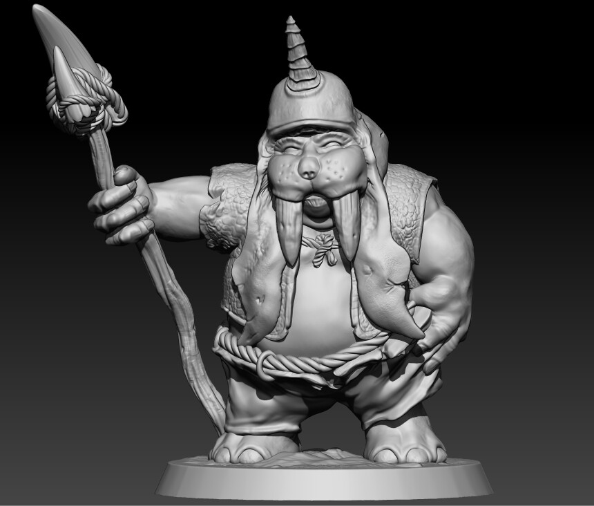 ArtStation - Walrus Humanoid Nr2