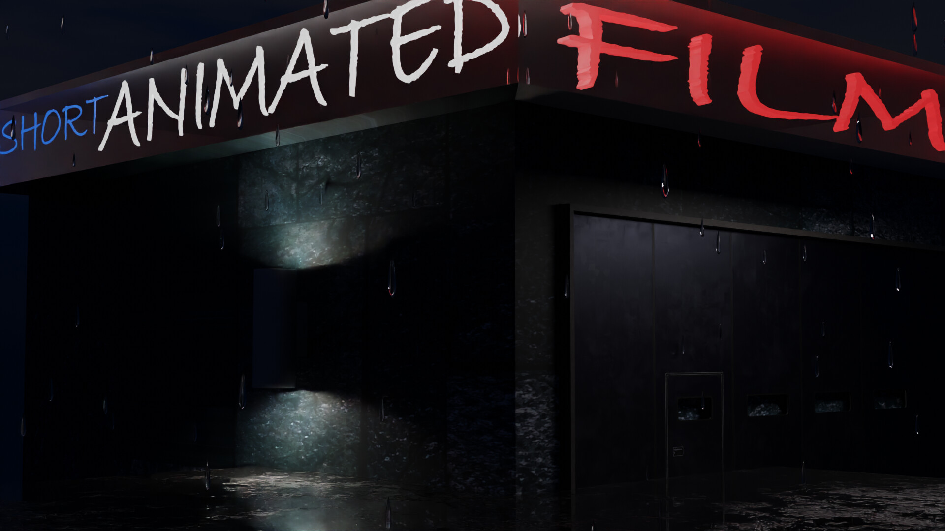 ArtStation - INTRO OF SHORT FILM. RAINING SCENE