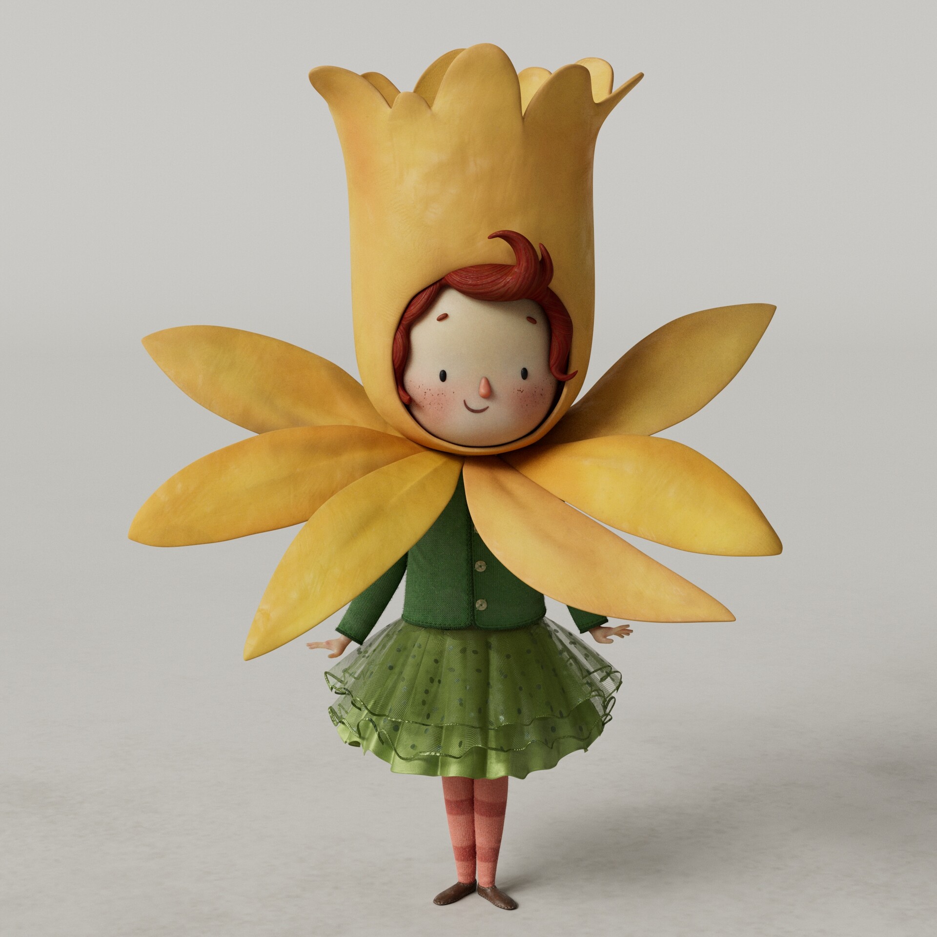 ArtStation - Flower Girl