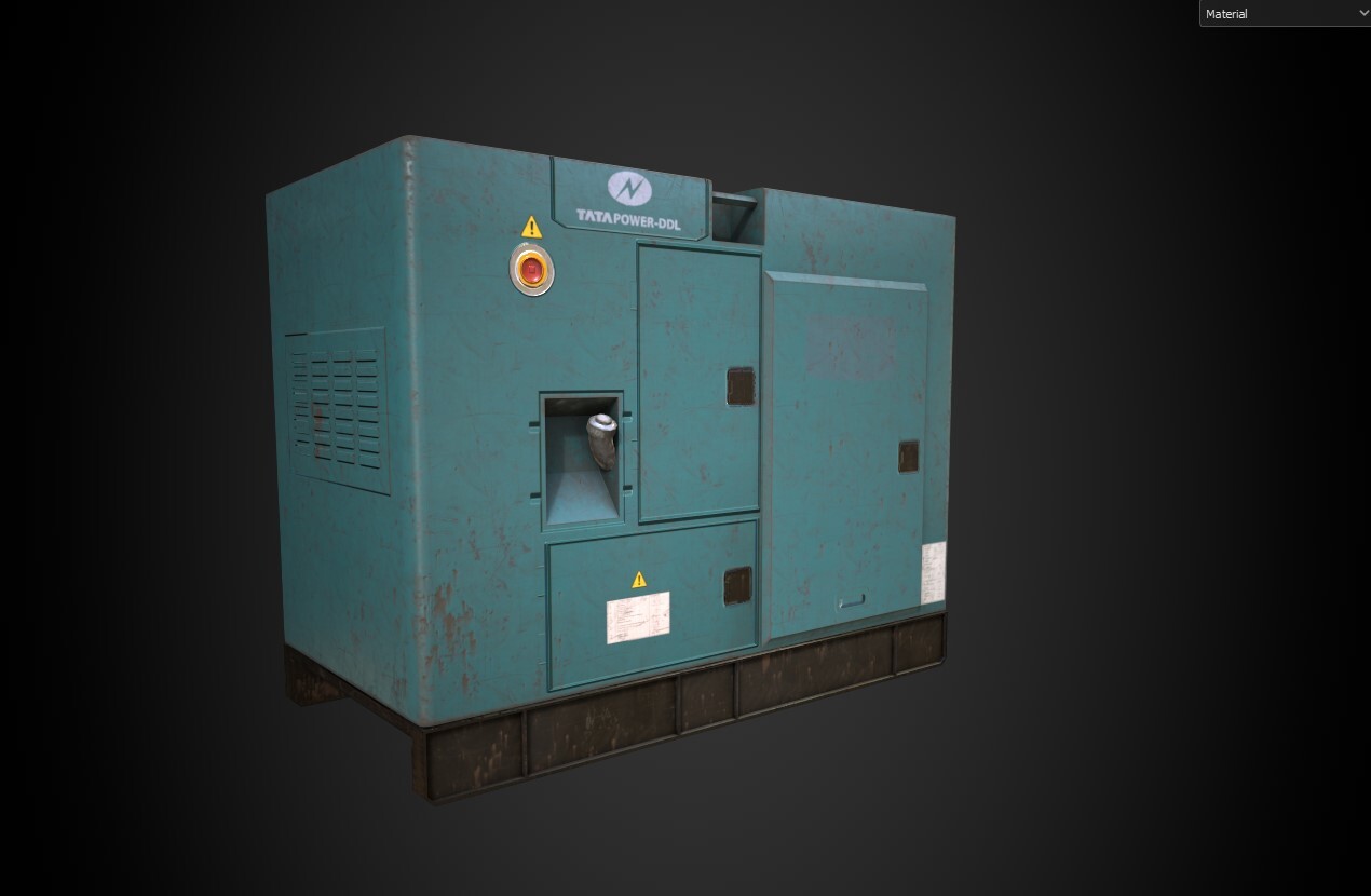 ArtStation - Electric power machine