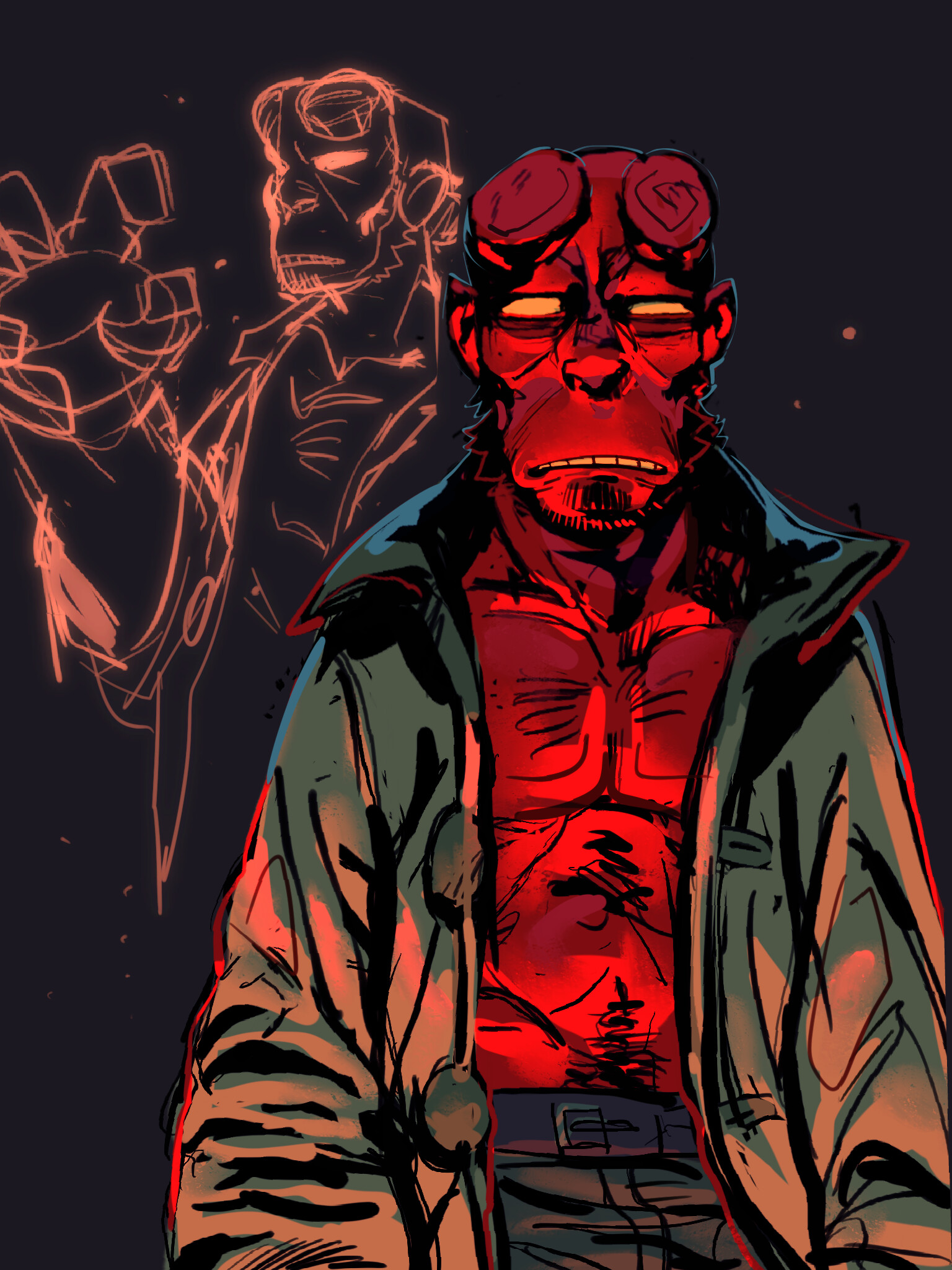 ArtStation - Hellboy