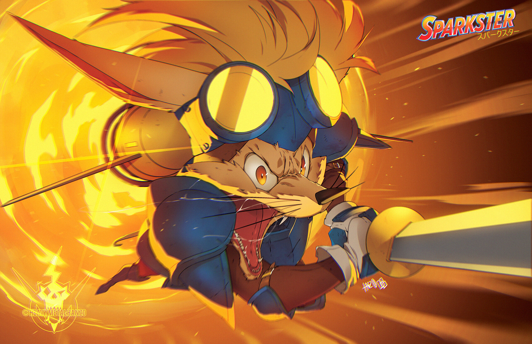 ArtStation - Sparkster