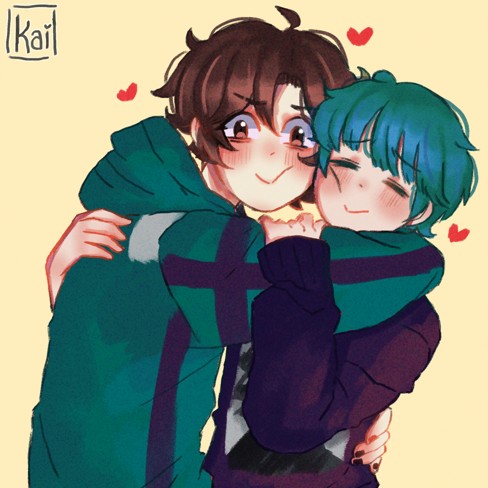 ArtStation - me and my couple