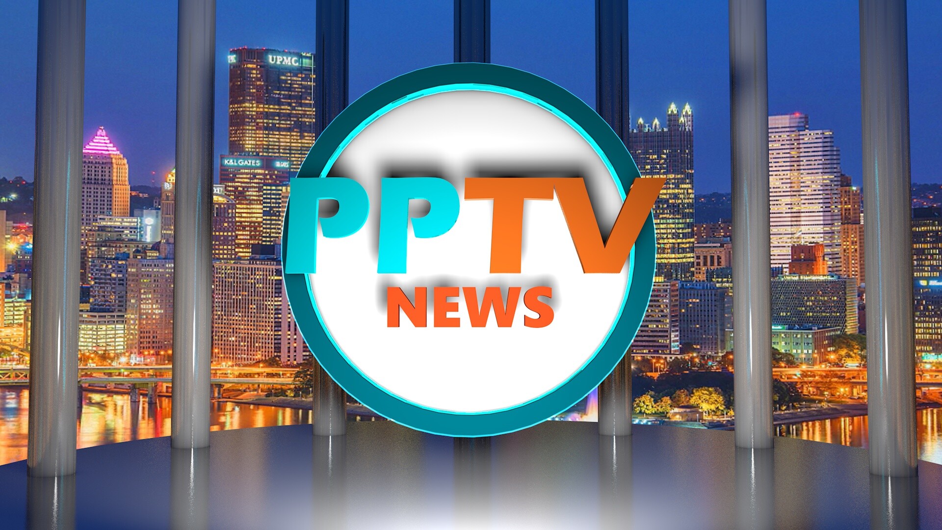 ArtStation - "PPTV" News Package mockup