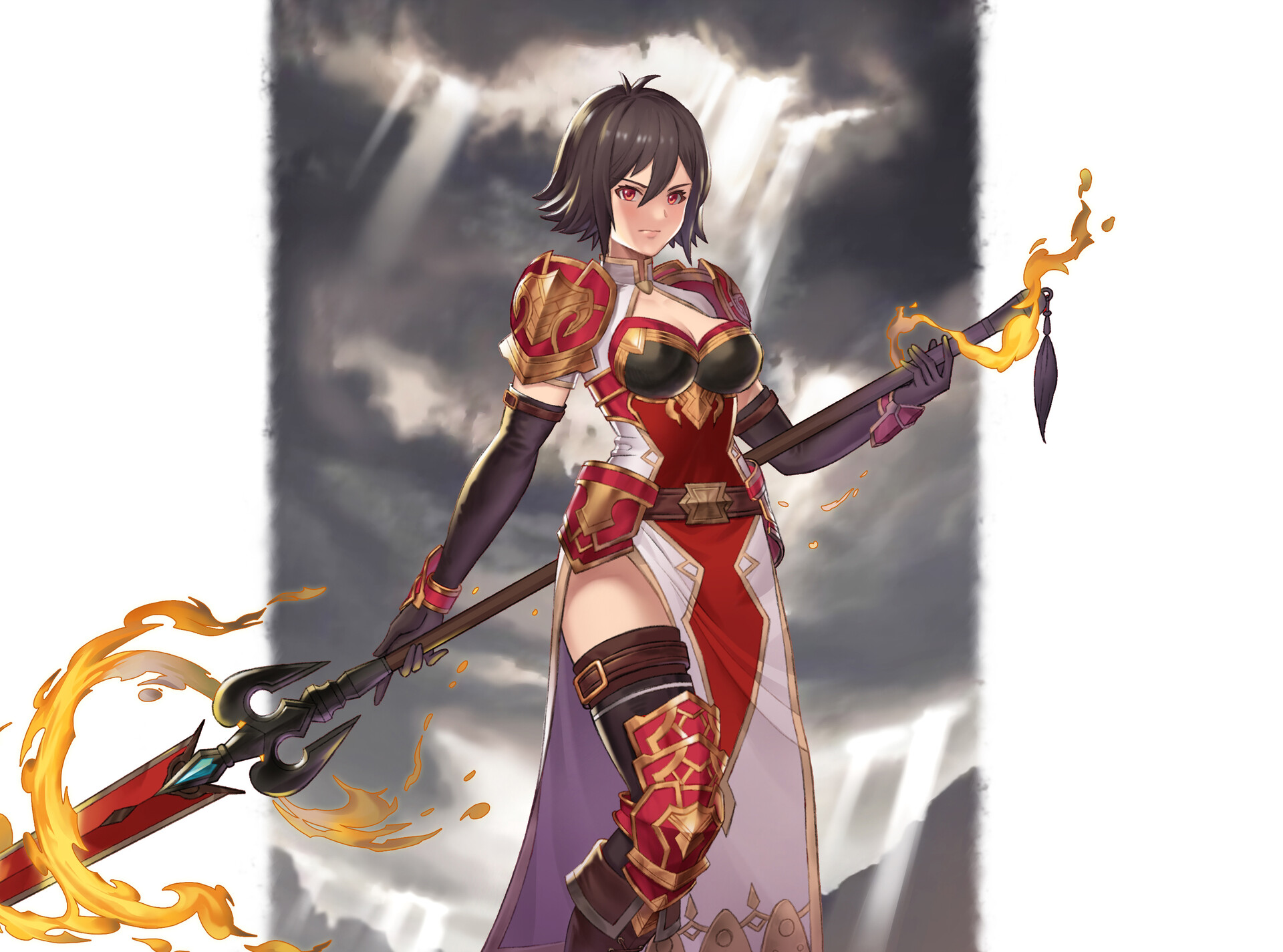 ArtStation - Spear female