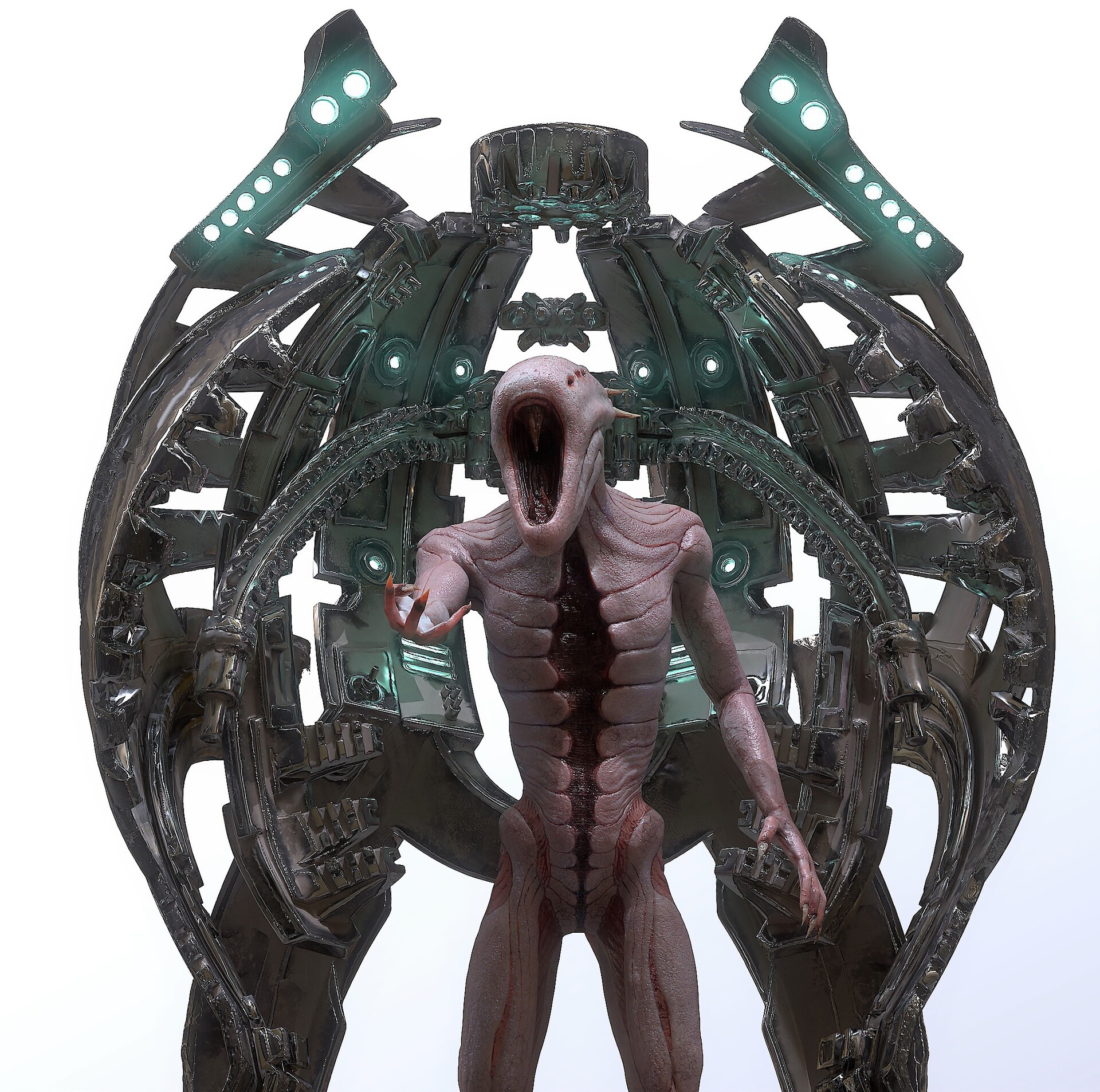 ArtStation - Specimen 1-2F: Original Game Model / Concept