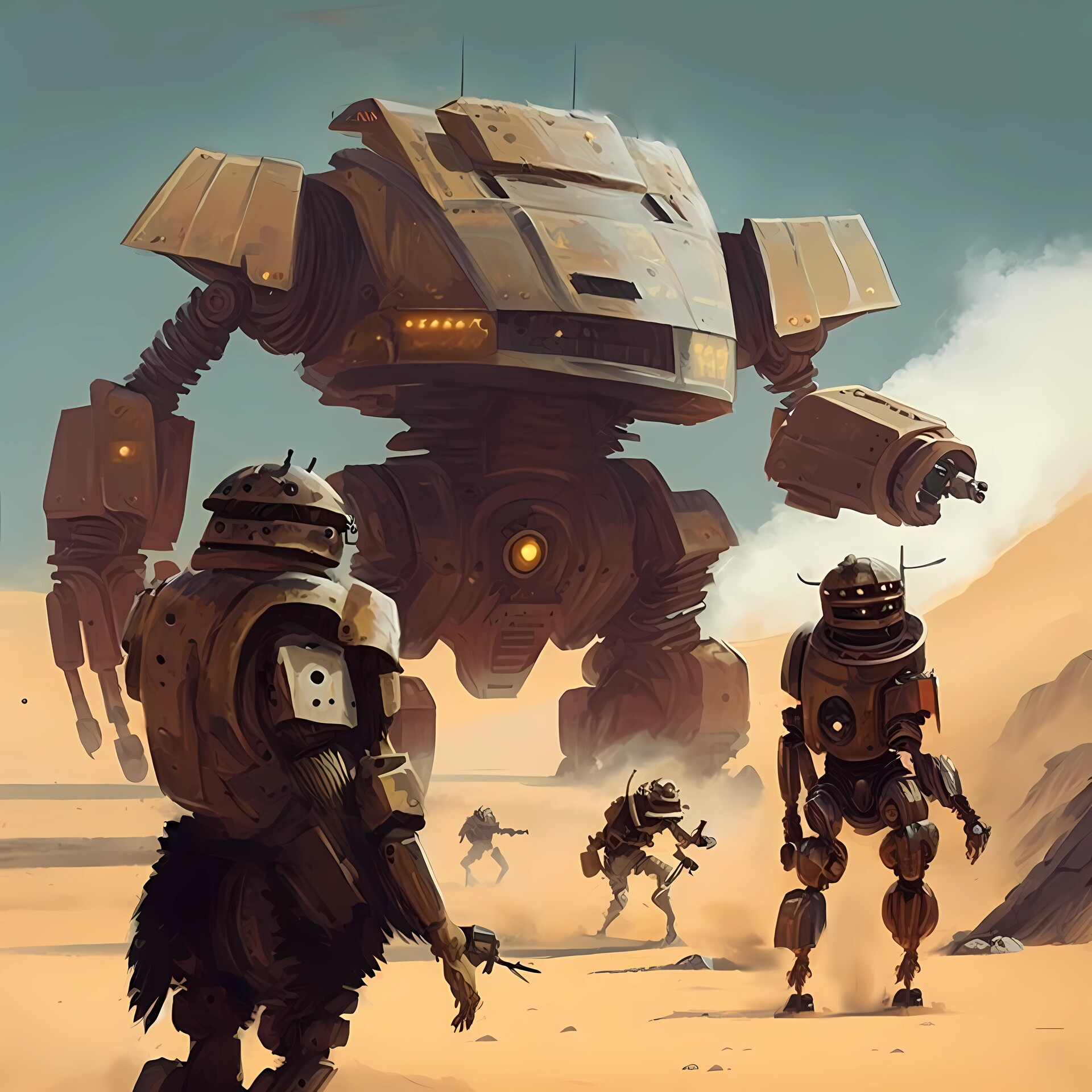 ArtStation - Science Fiction Raiders