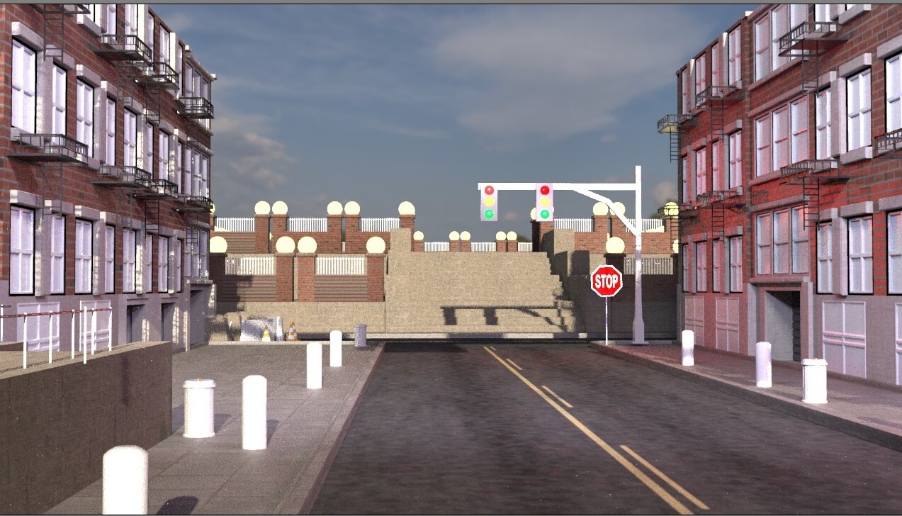 ArtStation - City Street