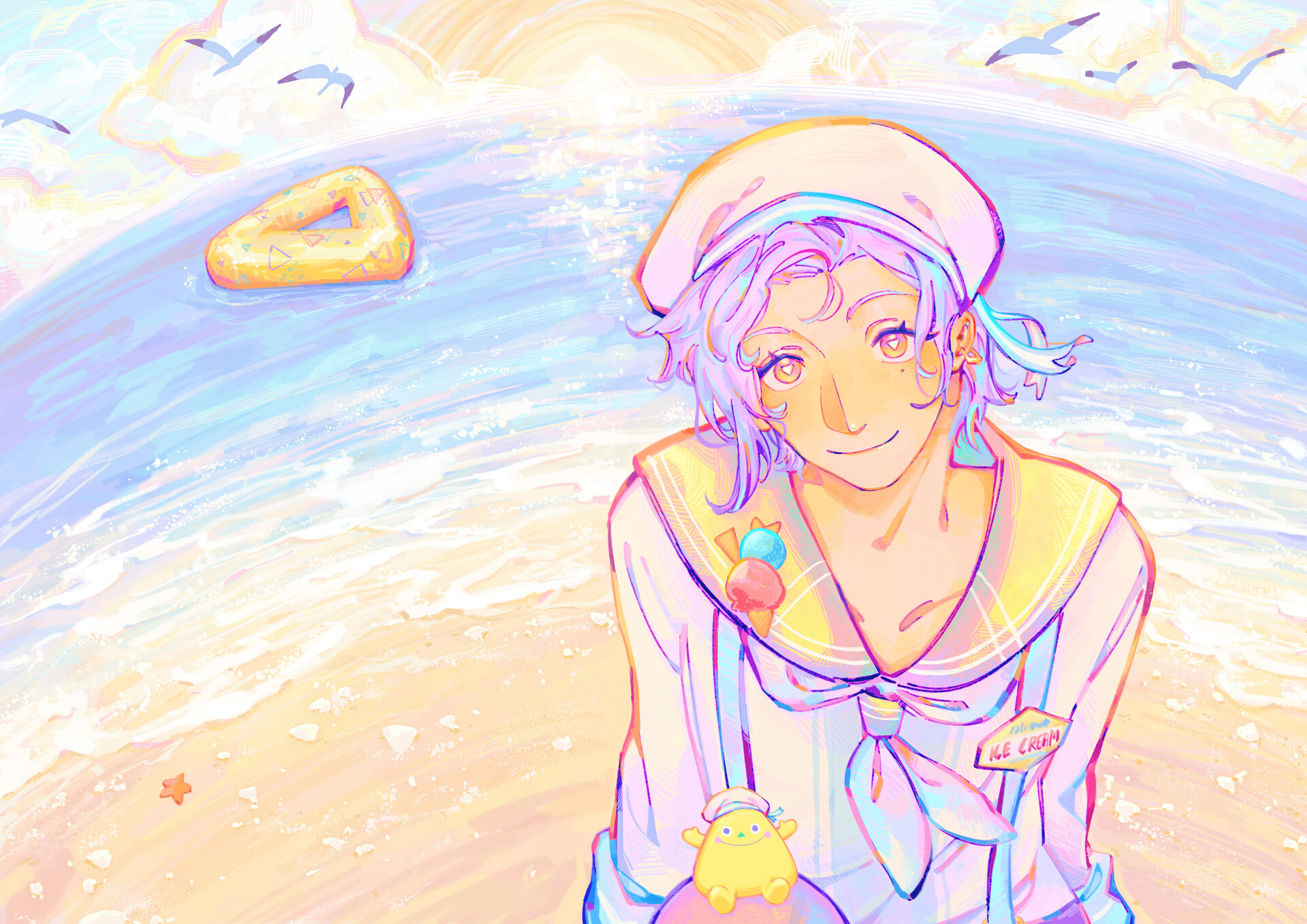 Noelle Chen - Beach Day Triangles