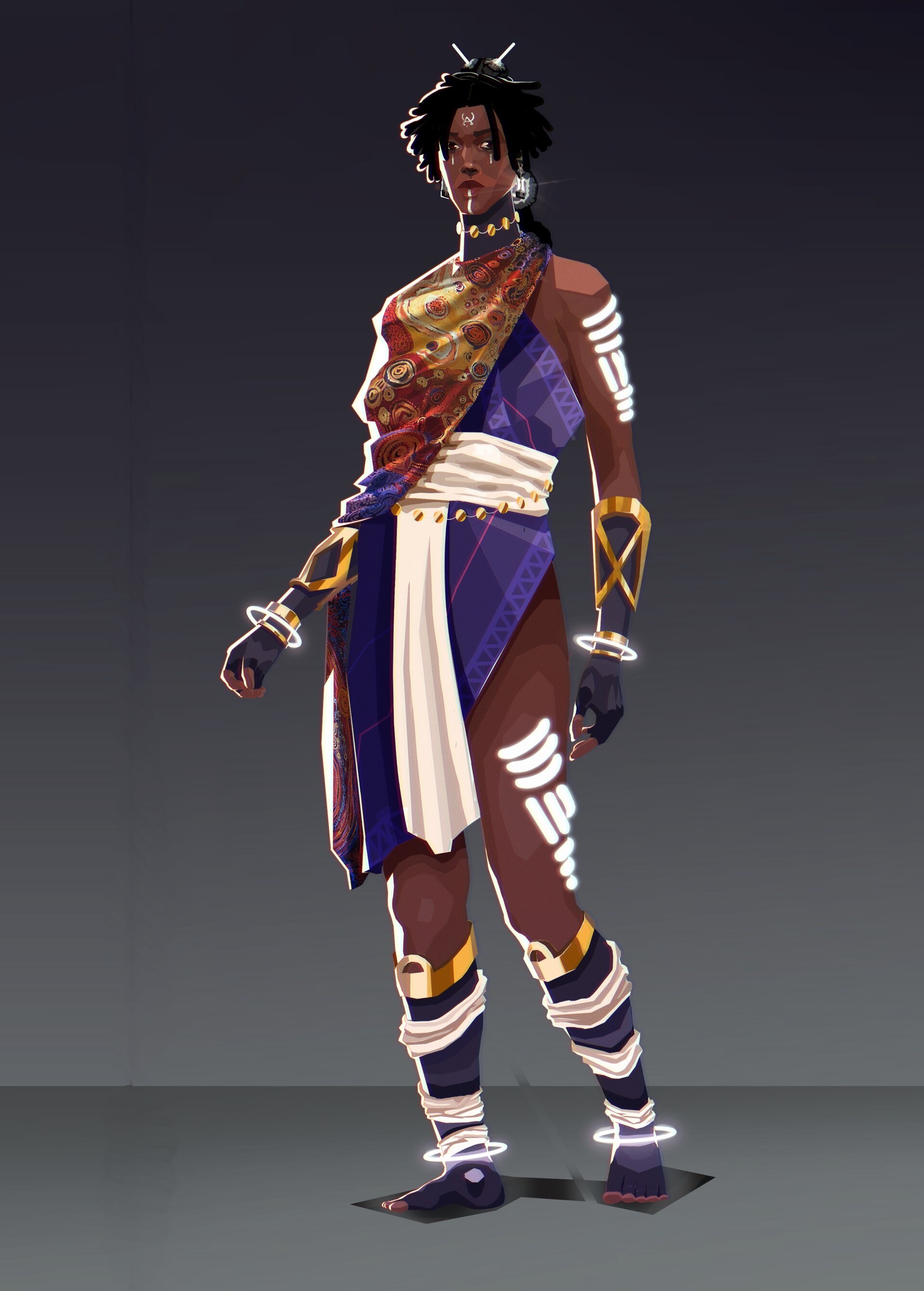 ArtStation - Fantasy Tribal Character Design