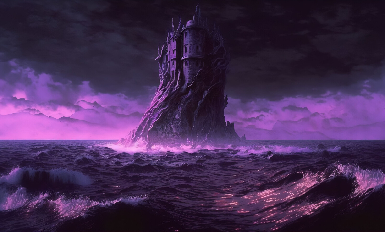 ArtStation - Purple Palace