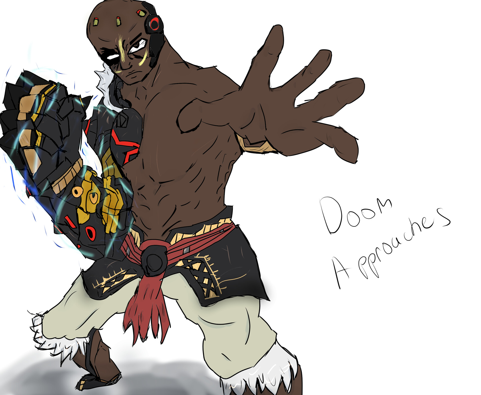 ArtStation - Doomfist (Overwatch 2 Default Skin)