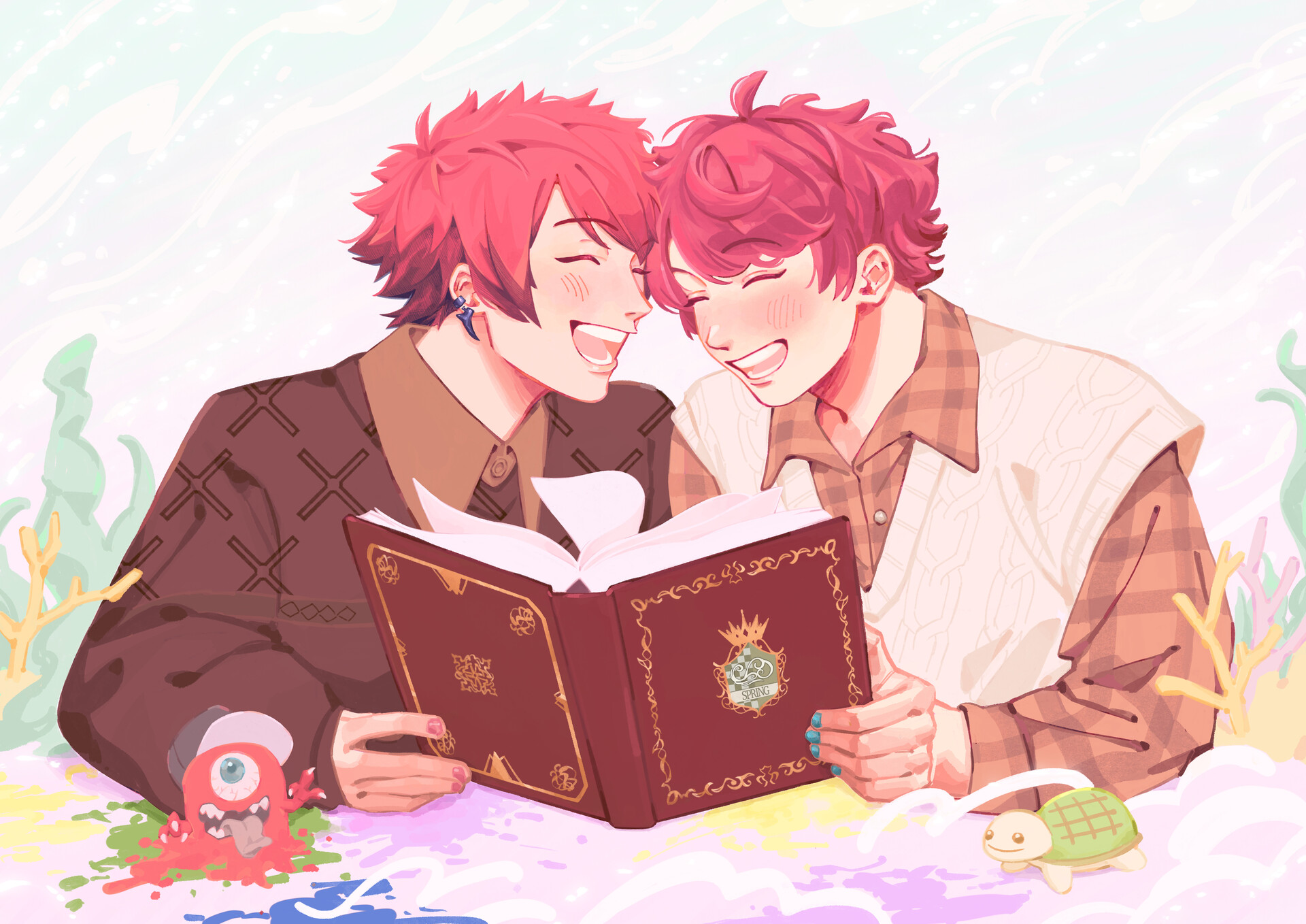 ArtStation - A gentle spring story i want you to hear