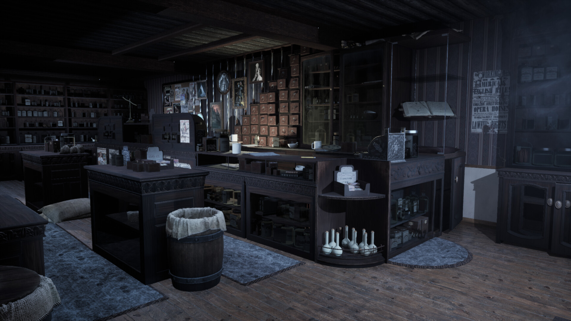 ArtStation - Night-Time Apothecary