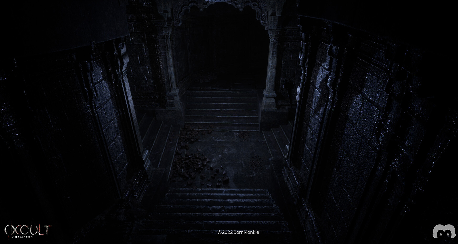 BornMonkie - Occult Chambers- Environment design and layout