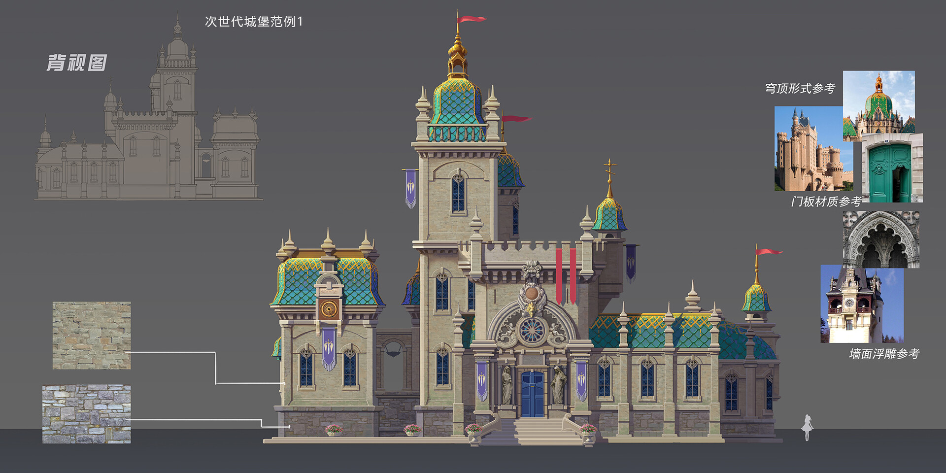 ArtStation - Cartoon Castle
