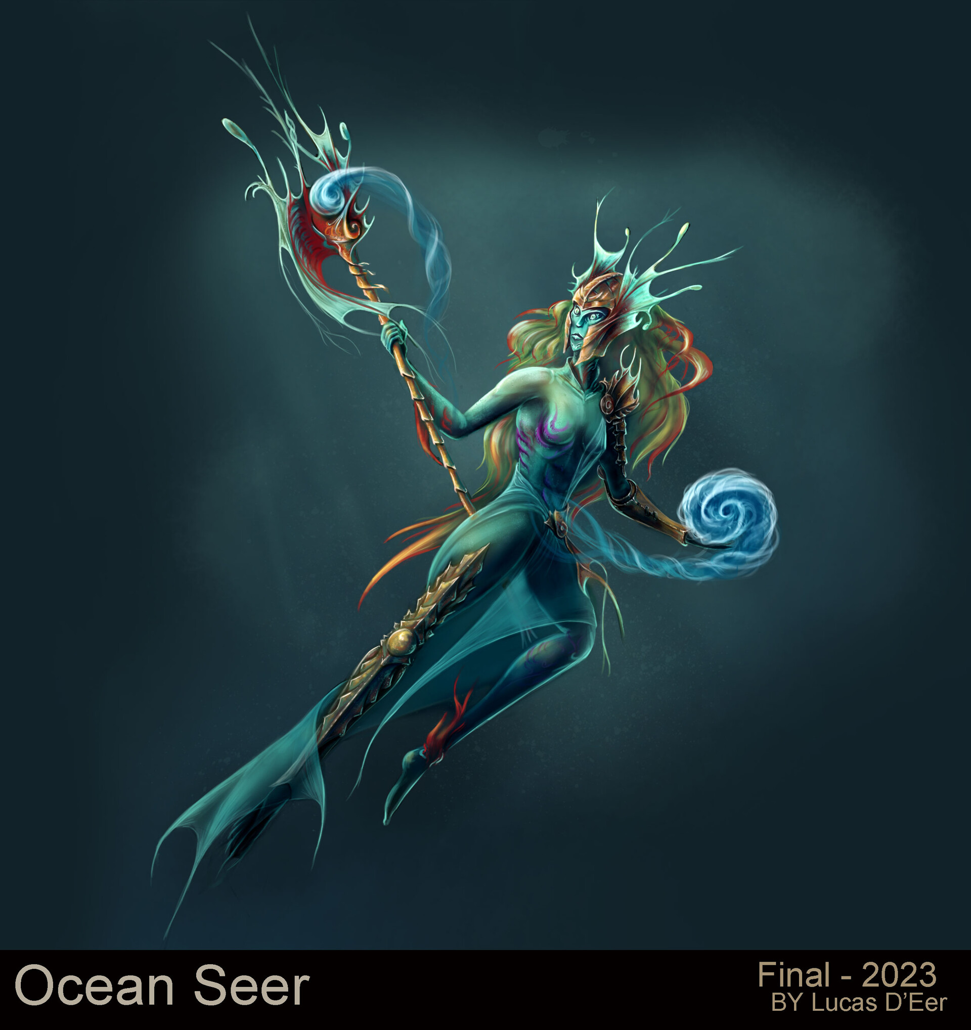 ArtStation - Ocean seer concept