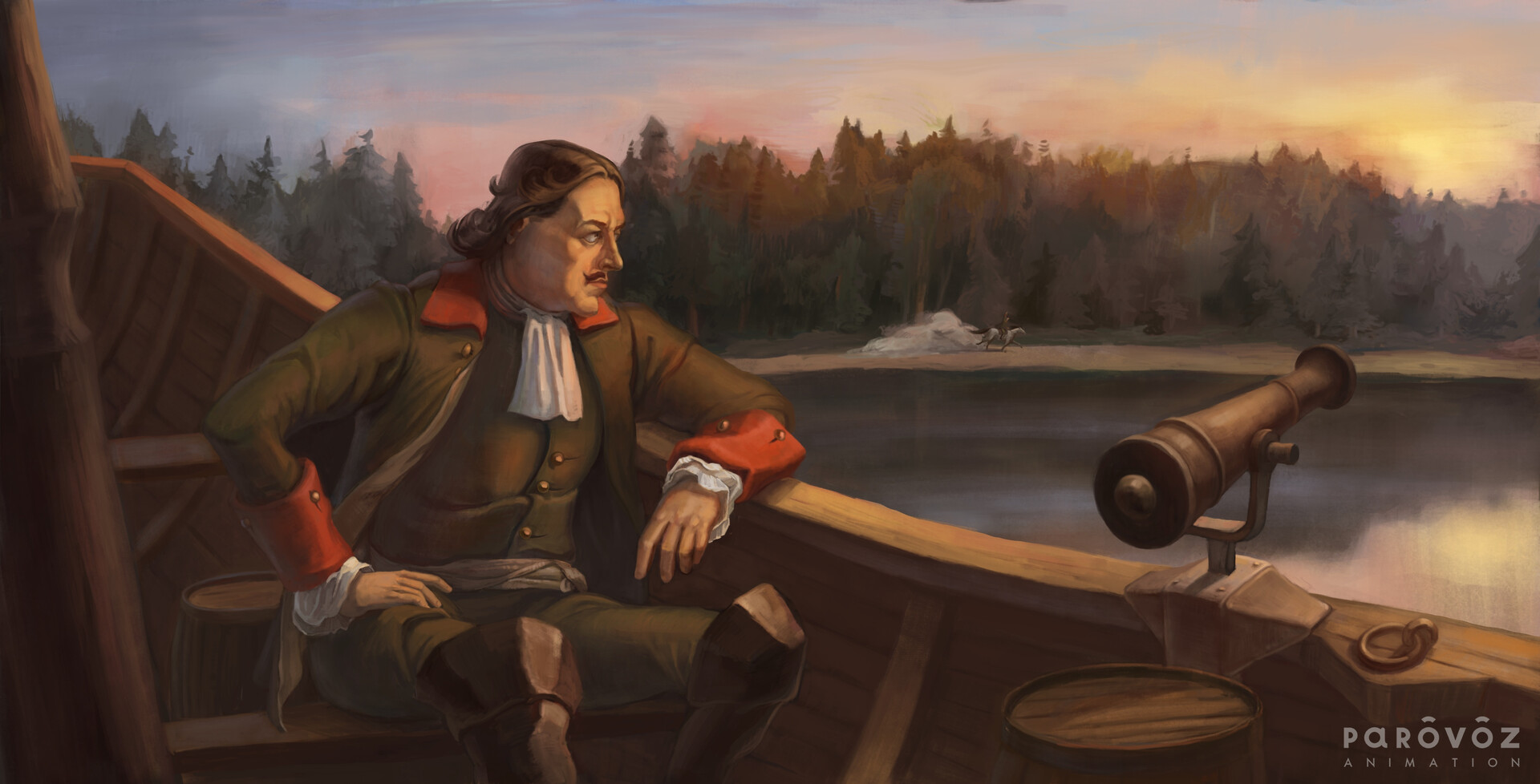 ArtStation - Illustrations for the film "Peter I: The Last Tsar and the ...