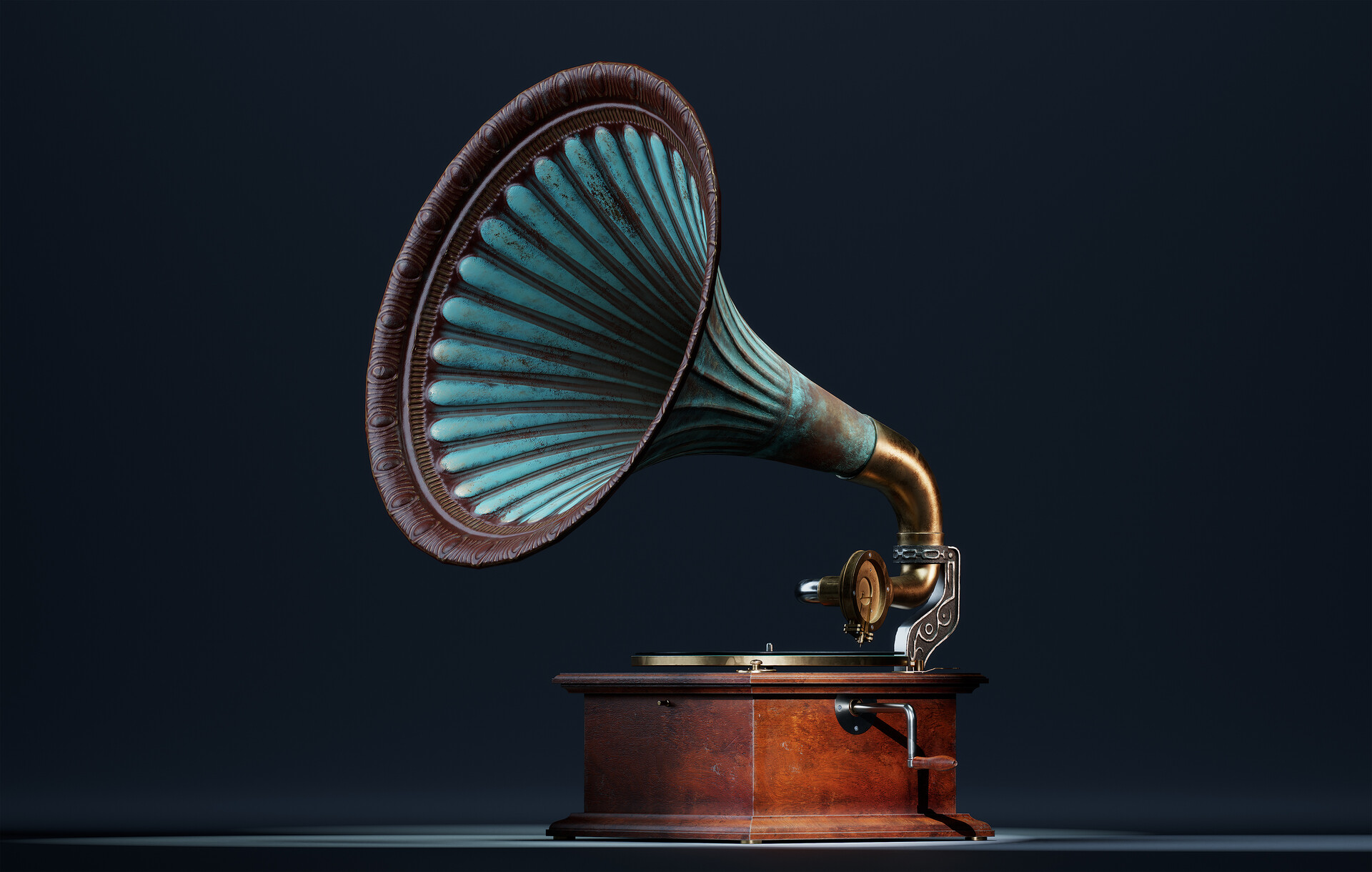 ArtStation - Gramophone 1920