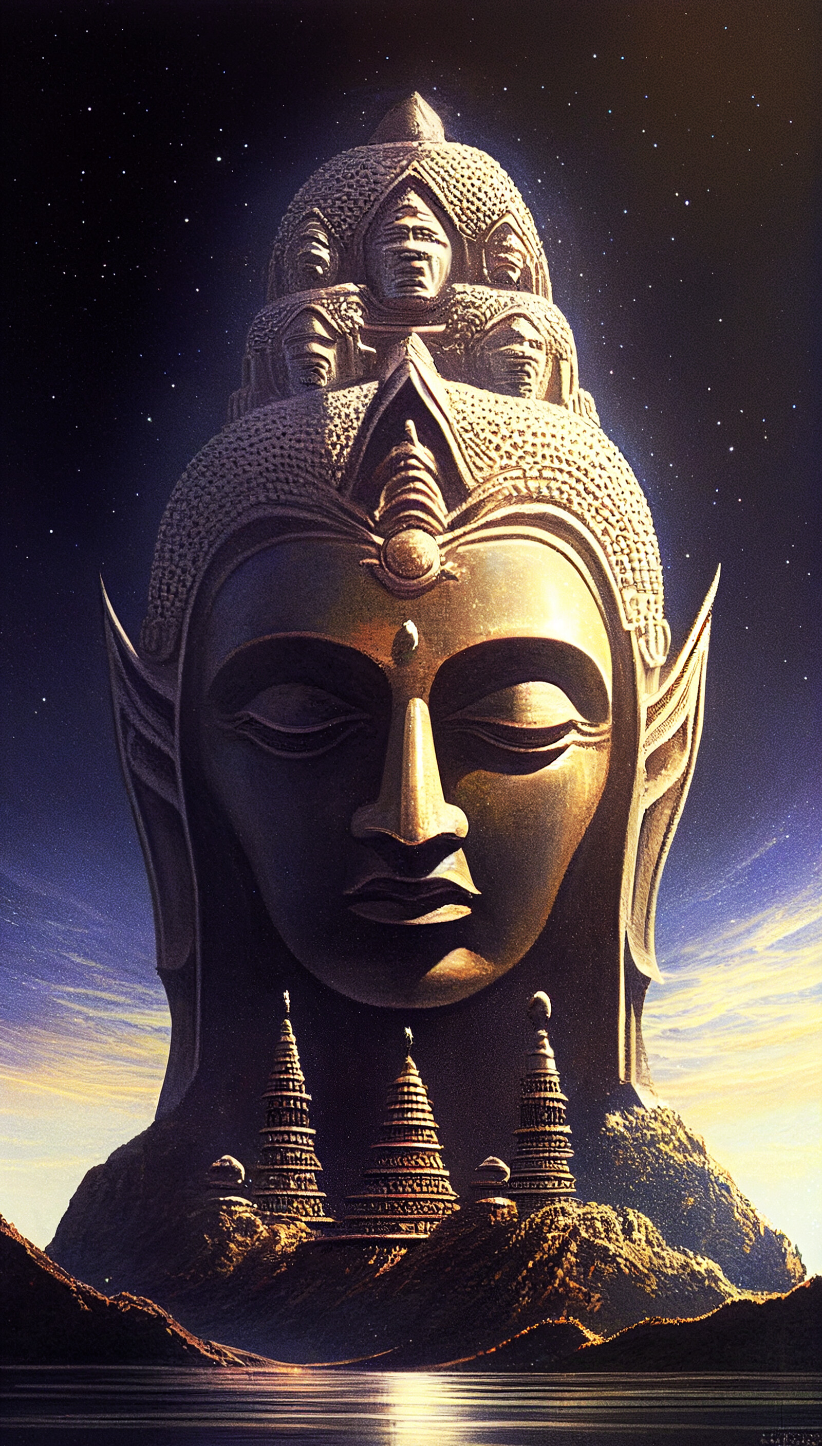 ArtStation - Mystical Land of Shambhala