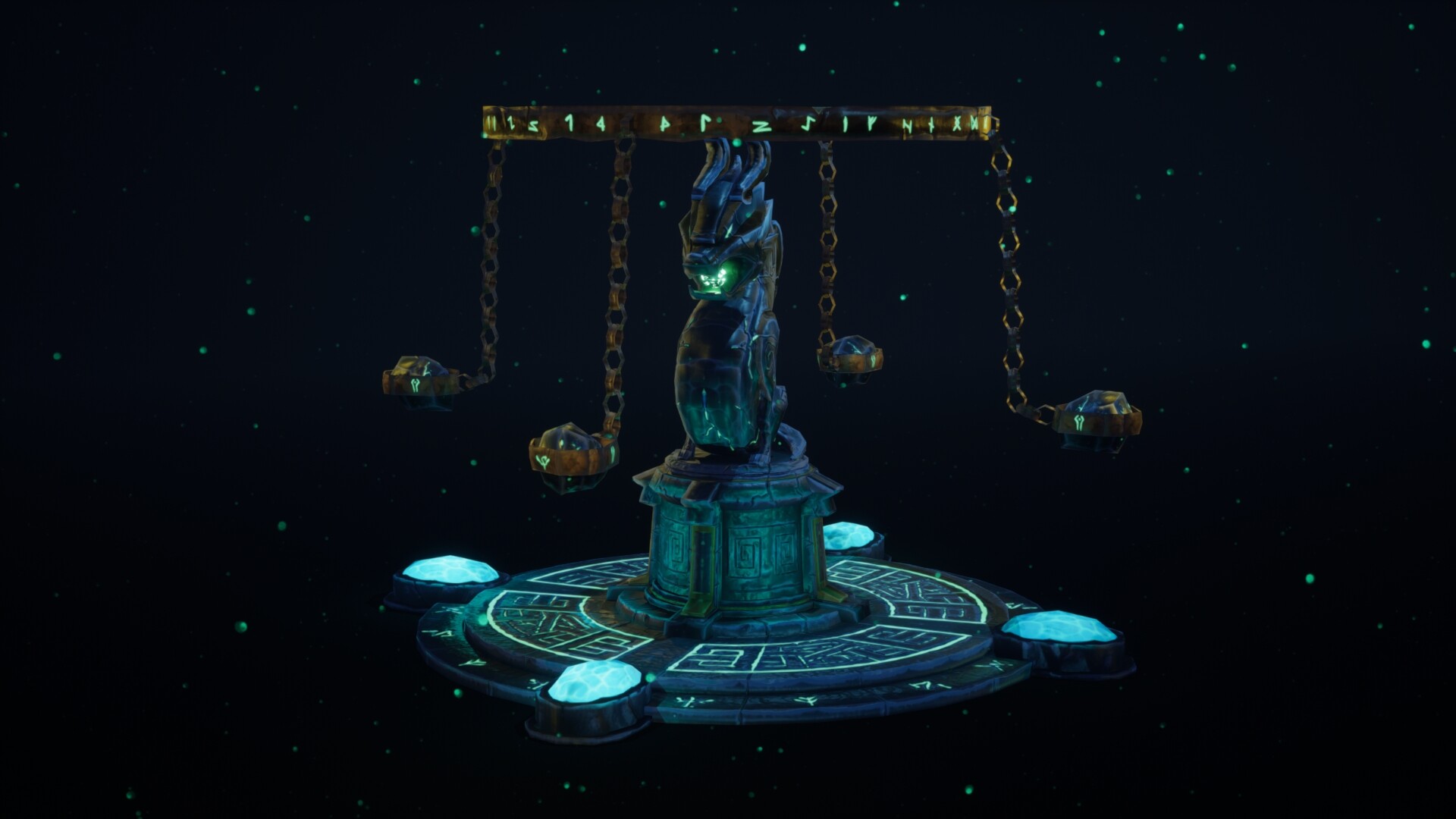 ArtStation - Ancient Dragon Statue | Landscape