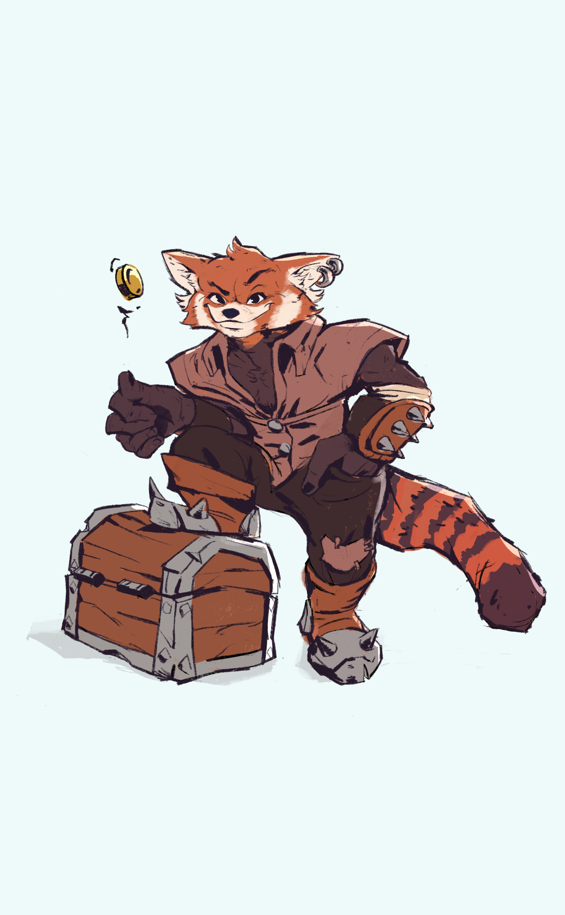 ArtStation - Red Panda Thief