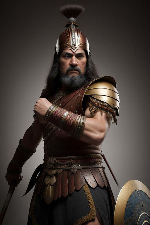 ArtStation - The passage of time of a great warrior