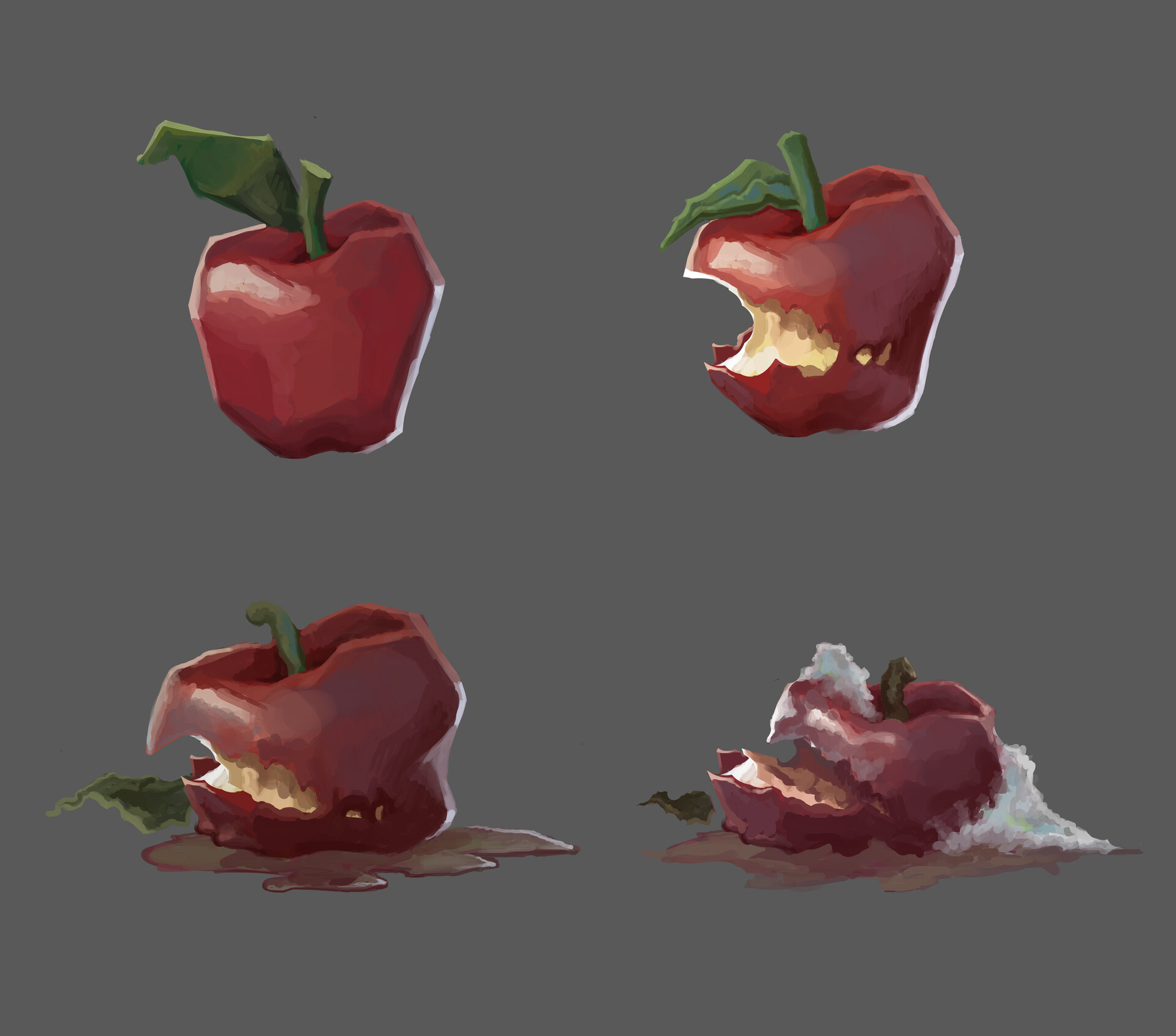 ArtStation - Apple decay