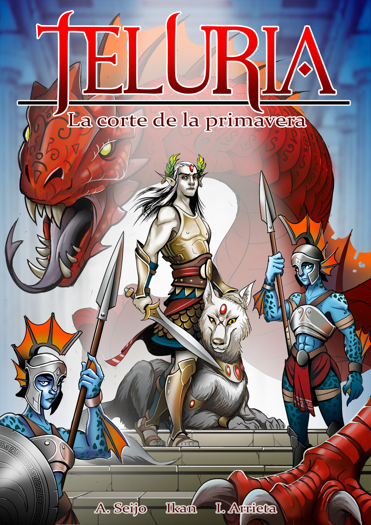 ArtStation - Cover art for Rpg project