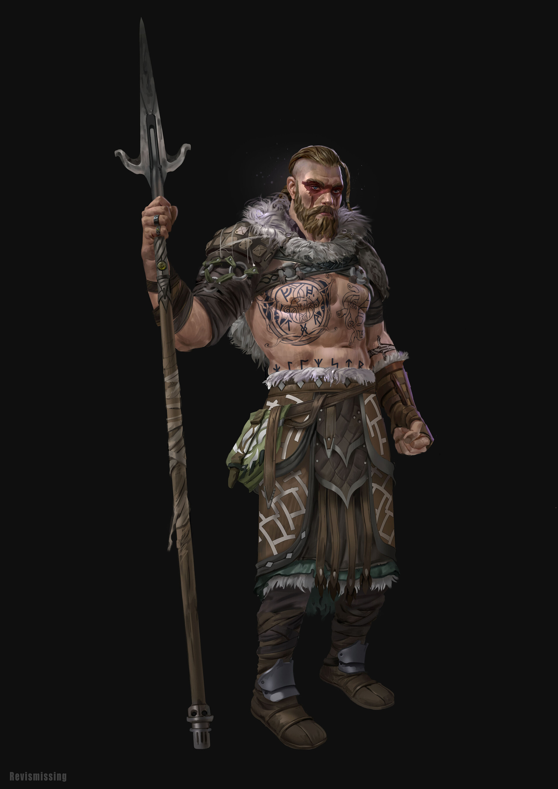 ArtStation - Raiding viking