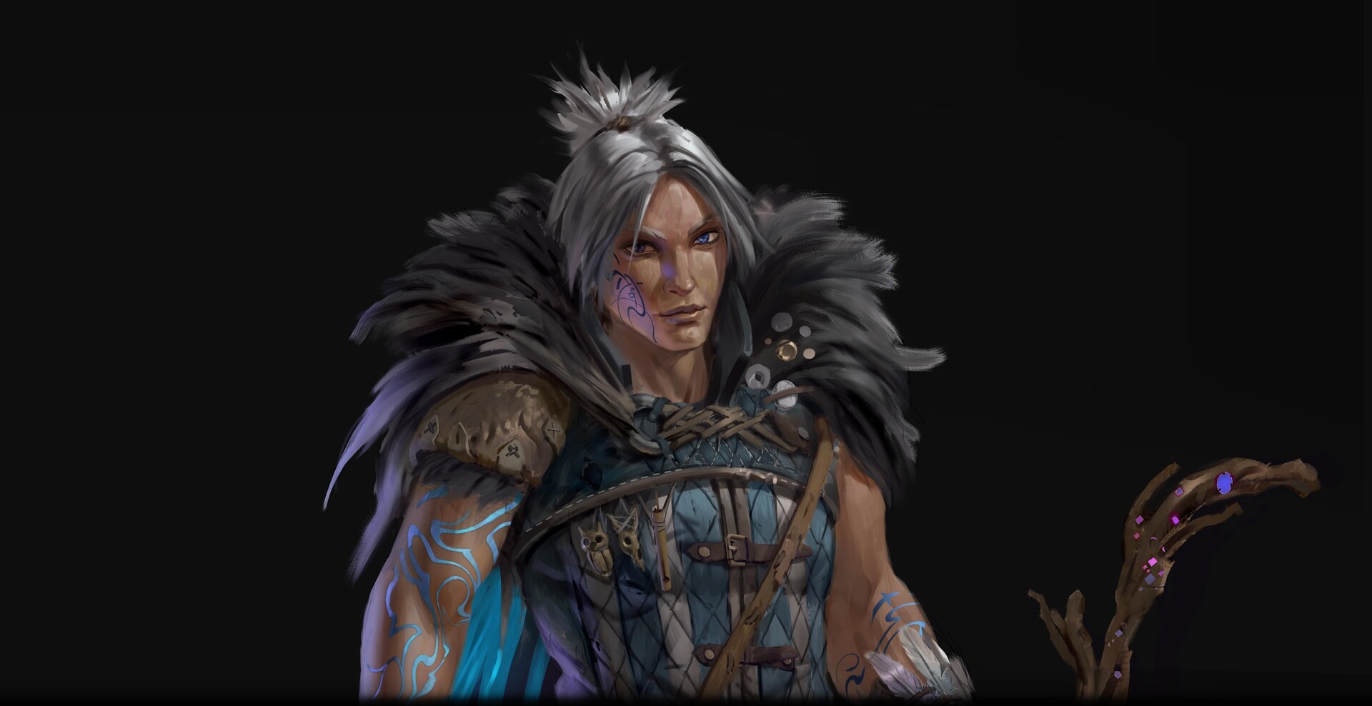 ArtStation - elven battle mage