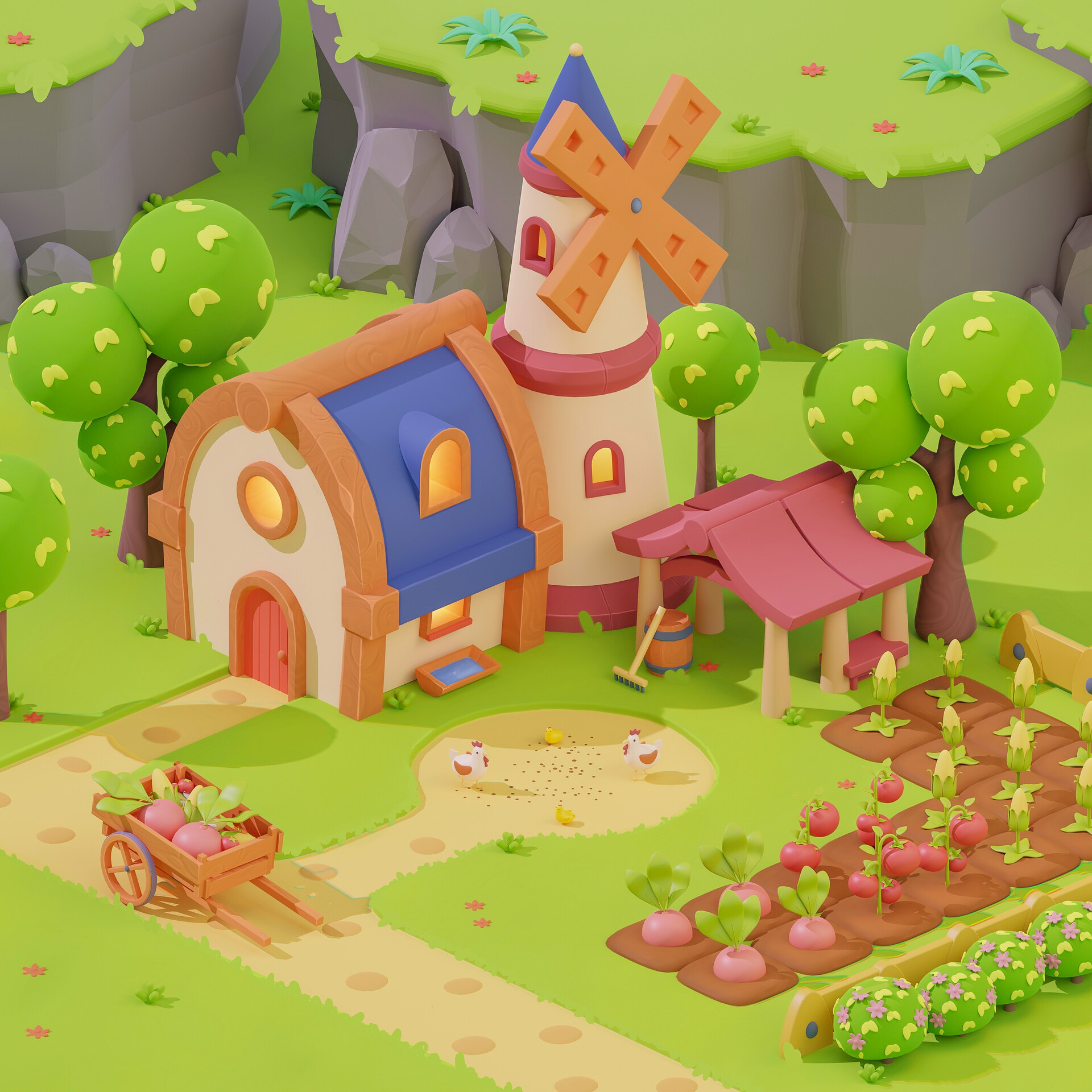 ArtStation - Farm