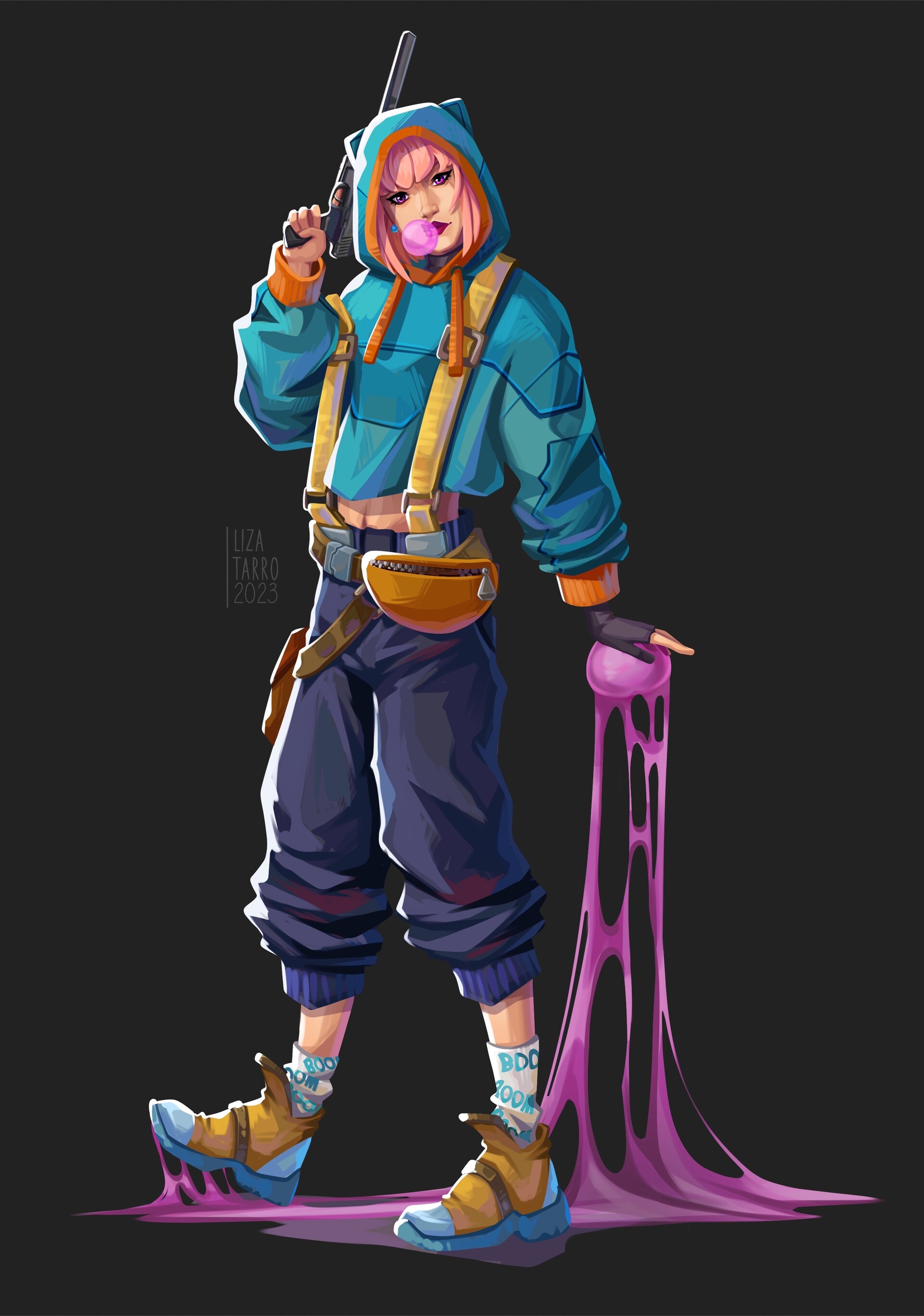 ArtStation - My OC in Valorant style