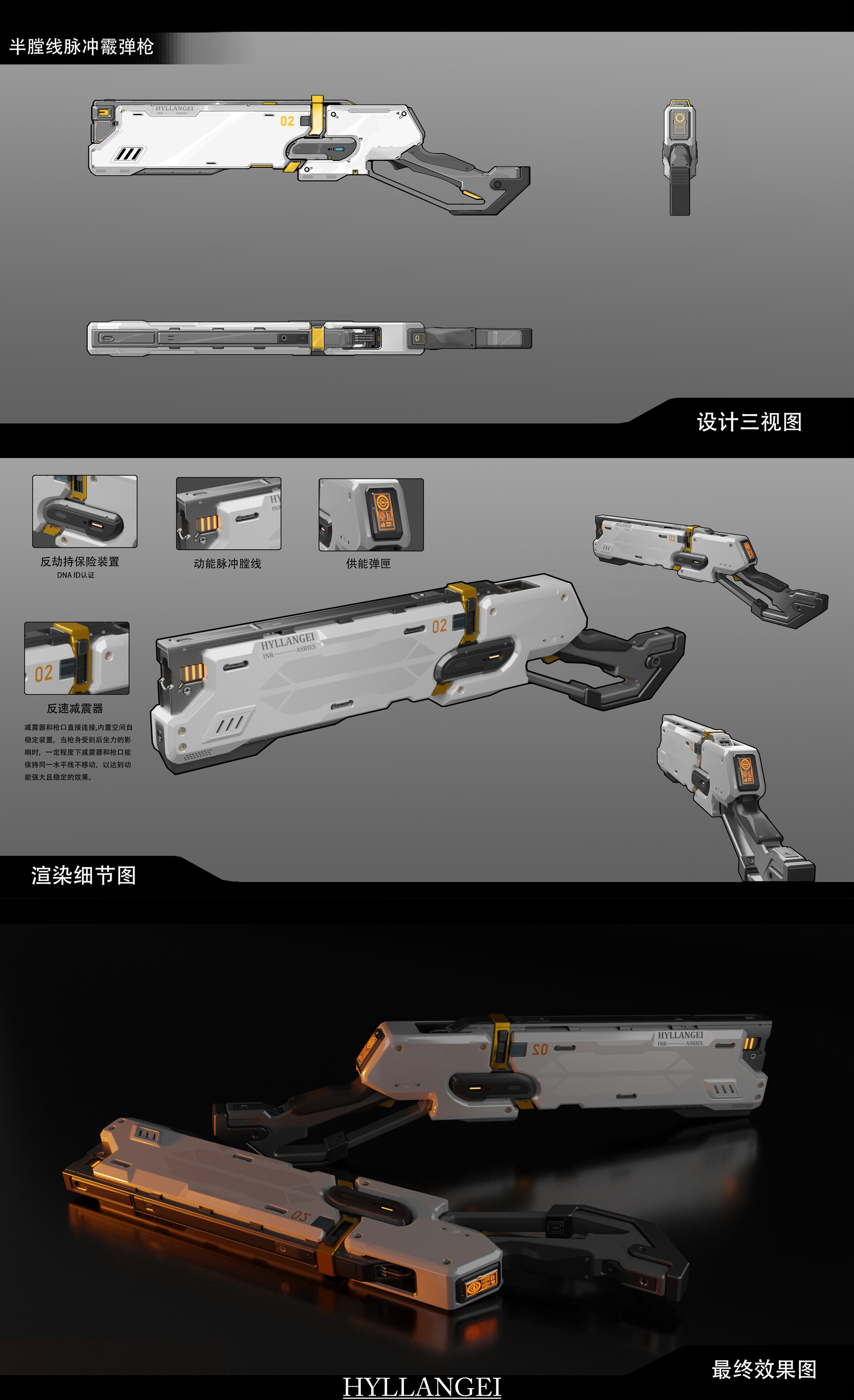 ArtStation - Half-rifled pulse shotgun