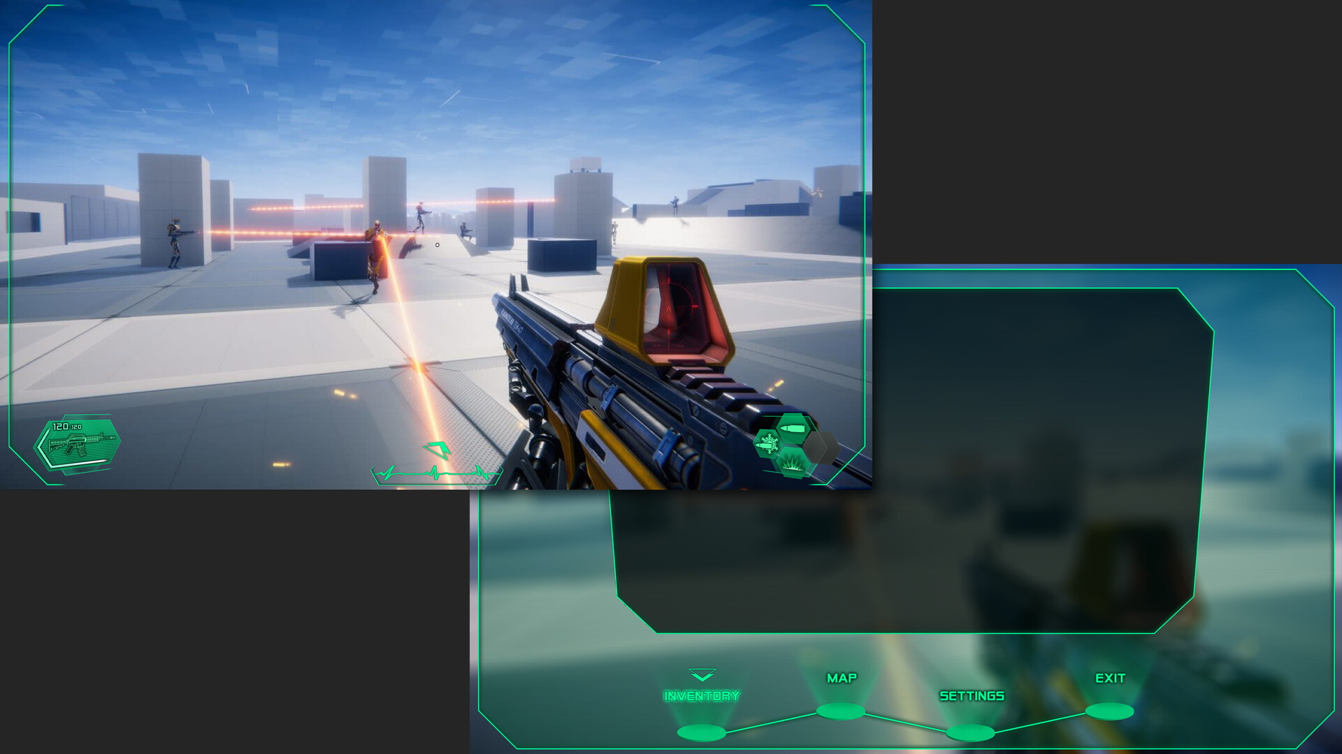 Odin Babajic - First-Person Shooter UI/HUD